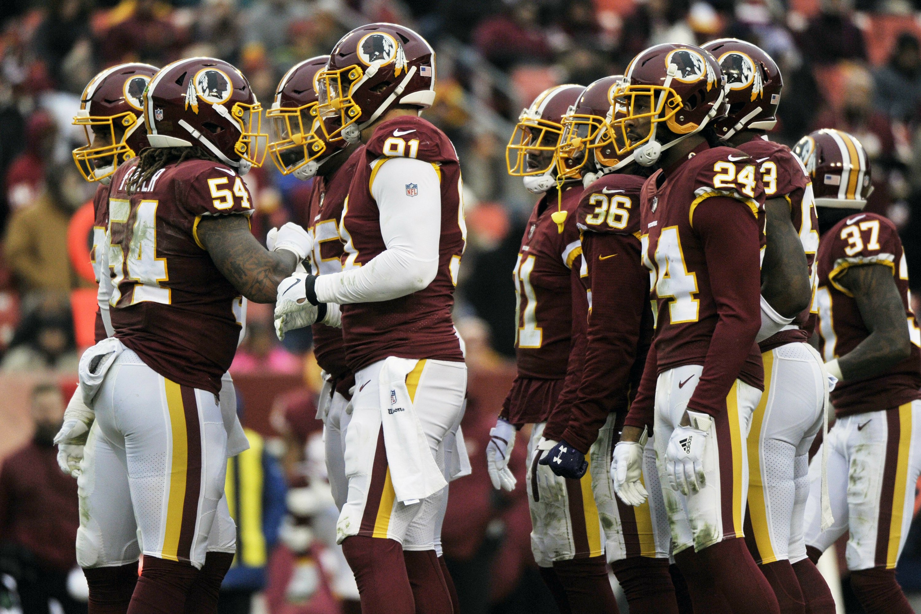 Redskins are unraveling amid four-game losing streak | AP News