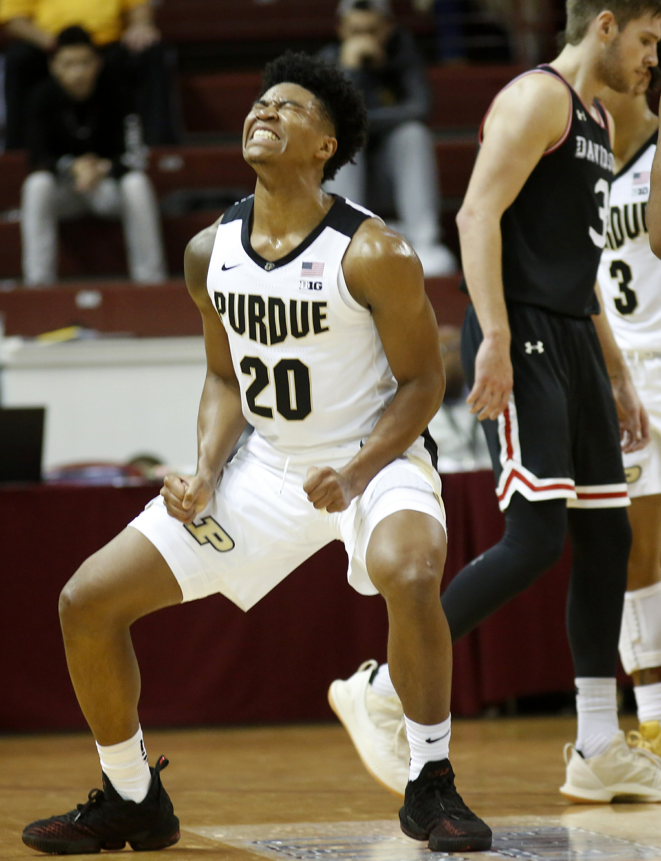 The Latest: No. 23 Purdue advances by beating Davidson 79-58 | AP News