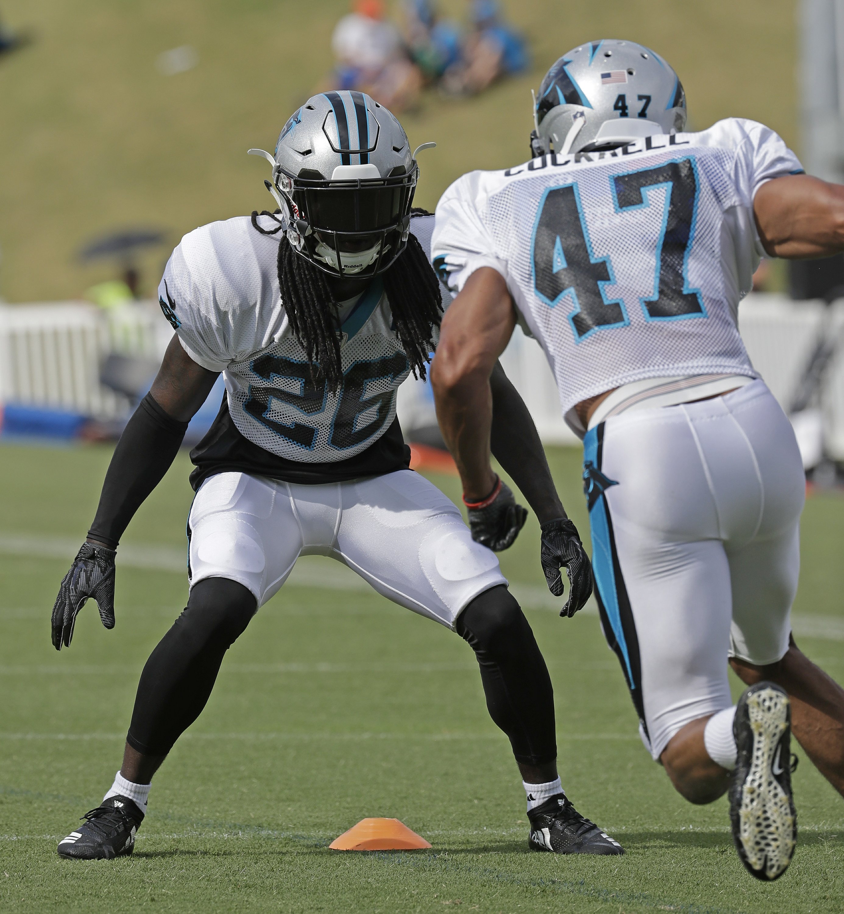 Panthers electrifying CB Jackson draws comparisons to Norman | AP News