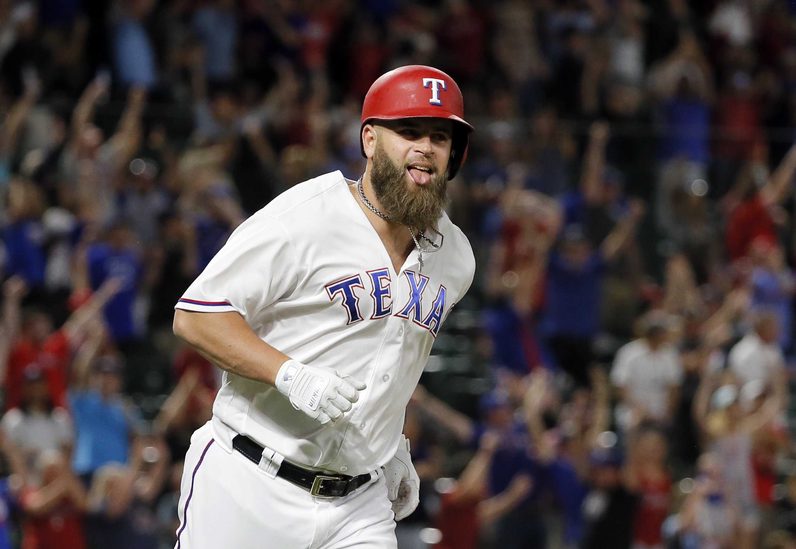 Party at Napoli's: 2nd HR ends Rangers' 5-2 win over Padres | AP News