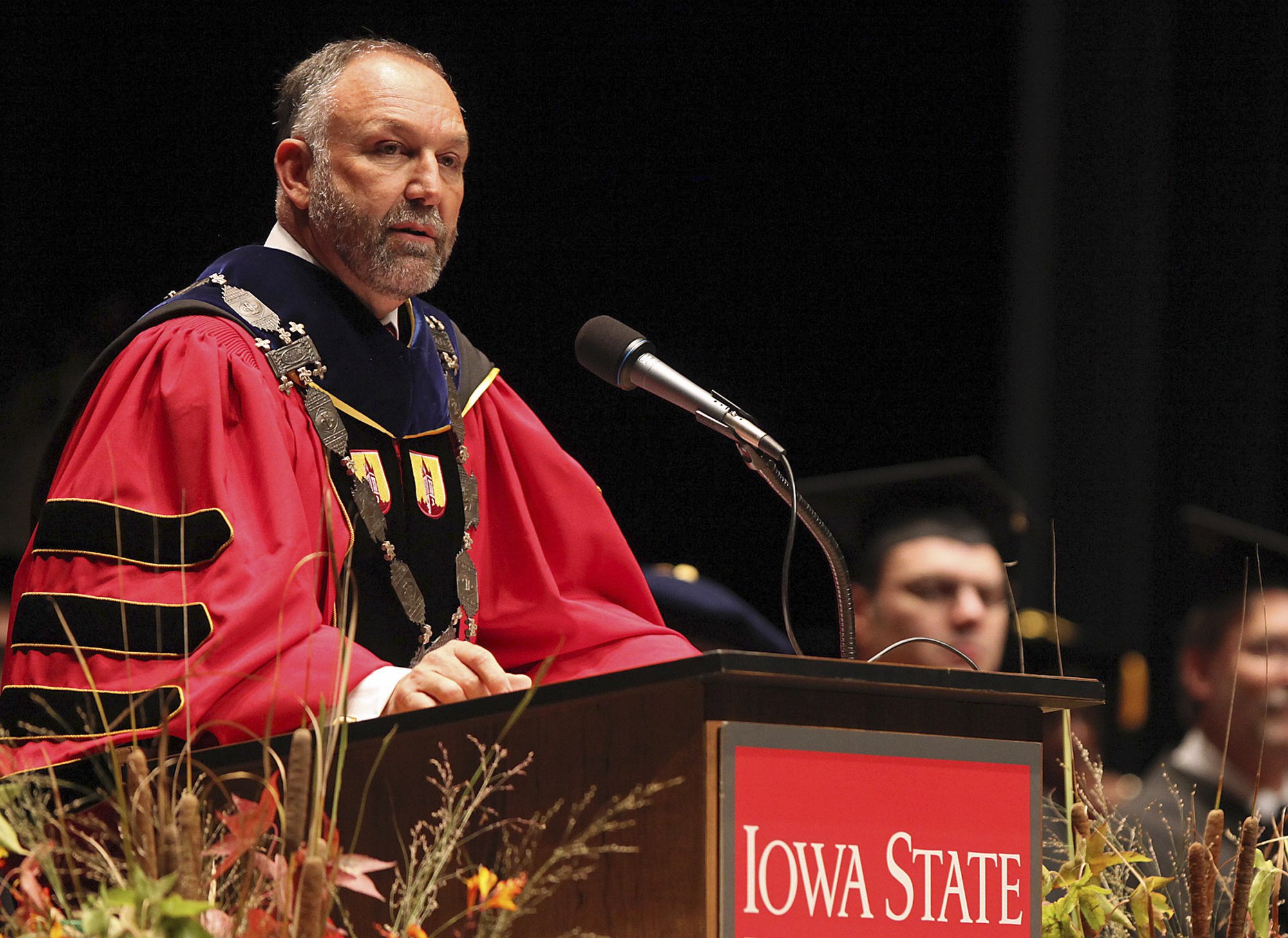 Iowa State president's pal, NRA official among plane users | AP News