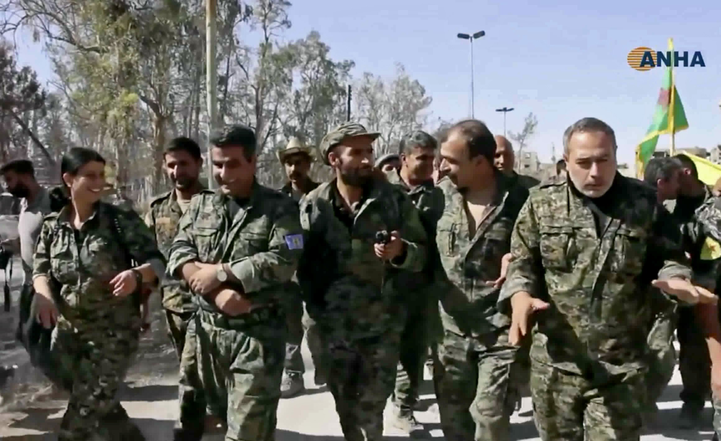 US-backed forces celebrate fall of IS 'capital,' Raqqa | AP News