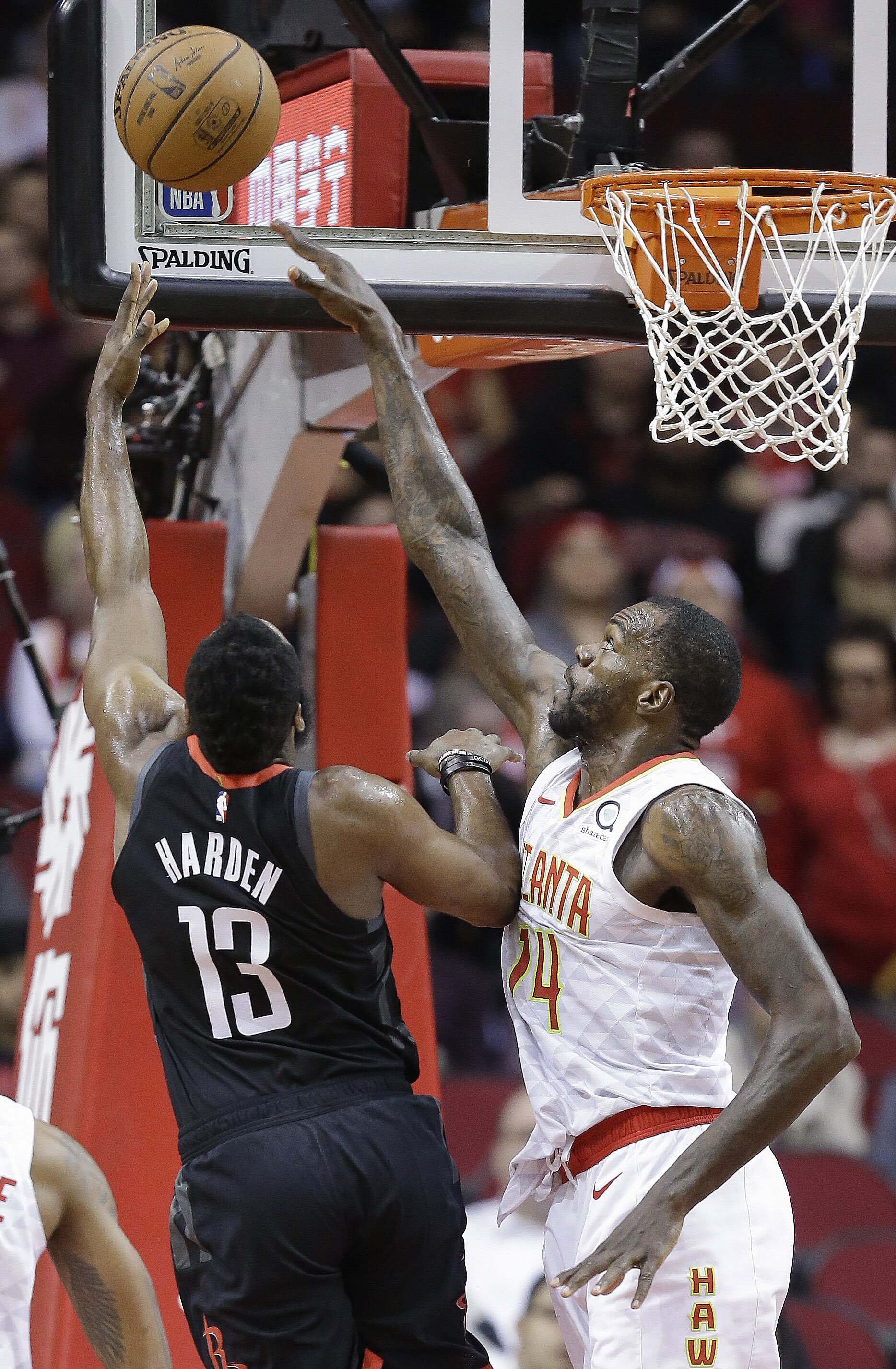 Harden's 30-point streak ends as Rockets beat Hawks 119-111 | AP News
