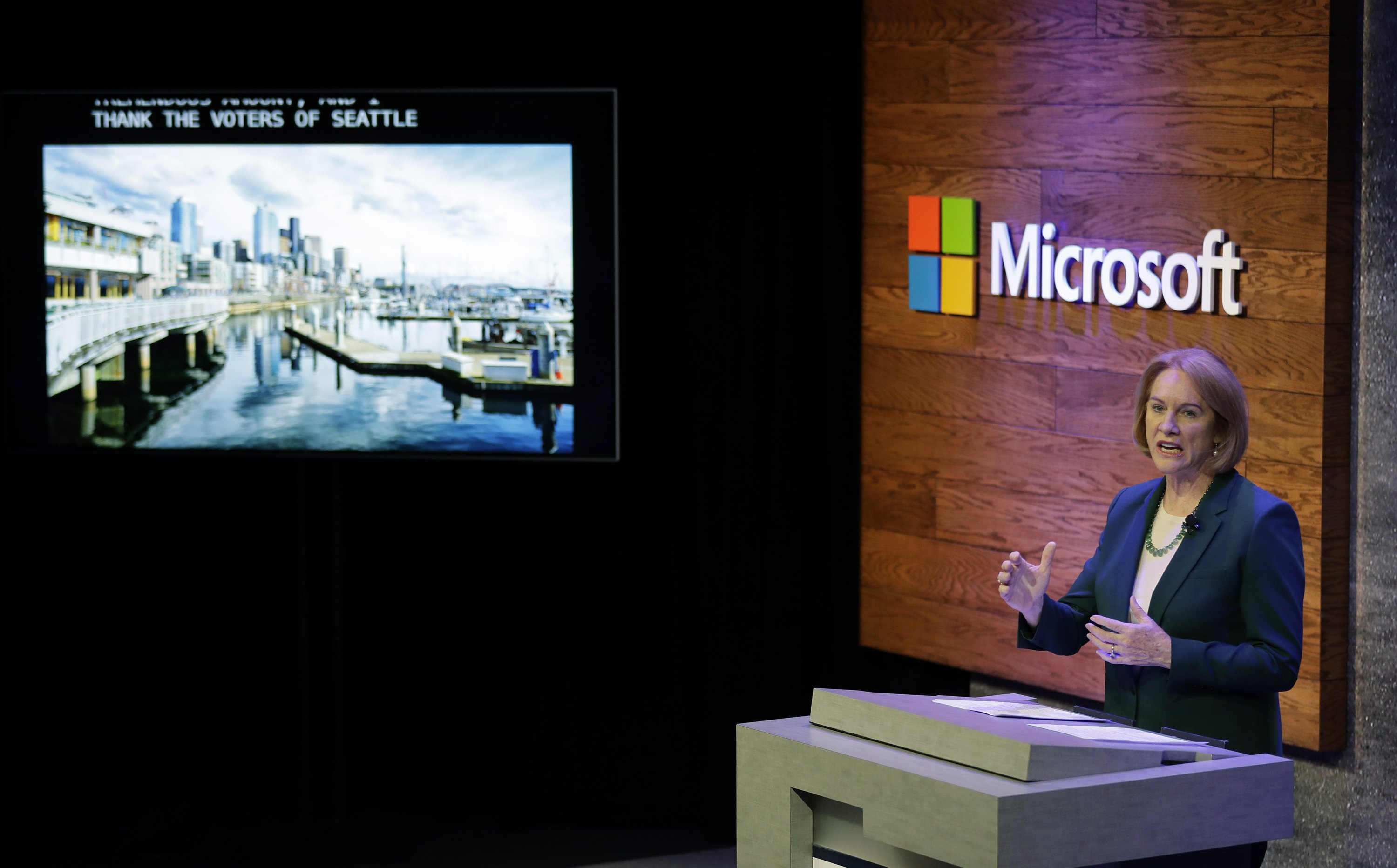 Microsoft pledges $500M to tackle Seattle housing crisis | AP News