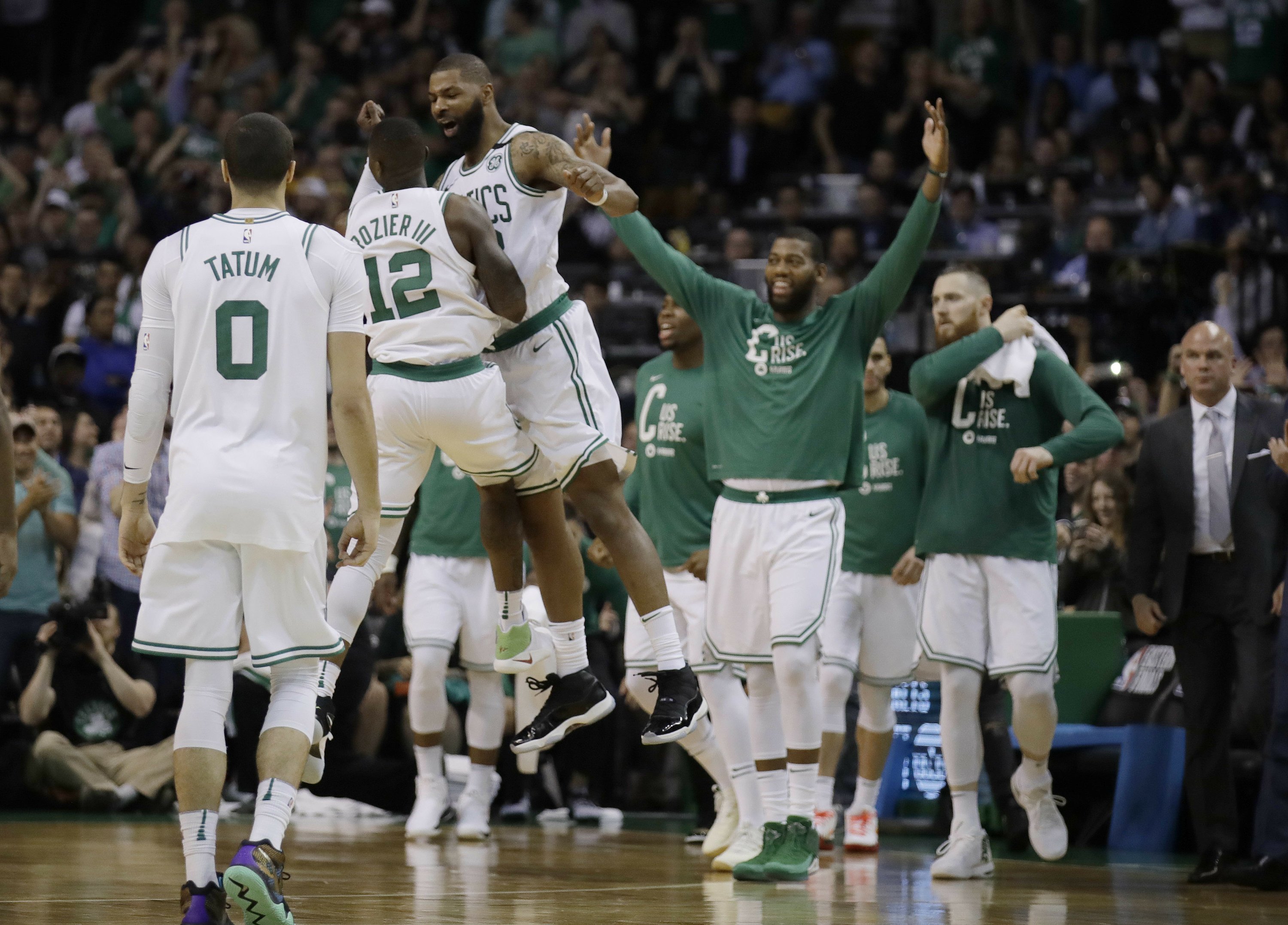 Celtics survive 42-point night by LeBron, down Cavs 107-94 | AP News