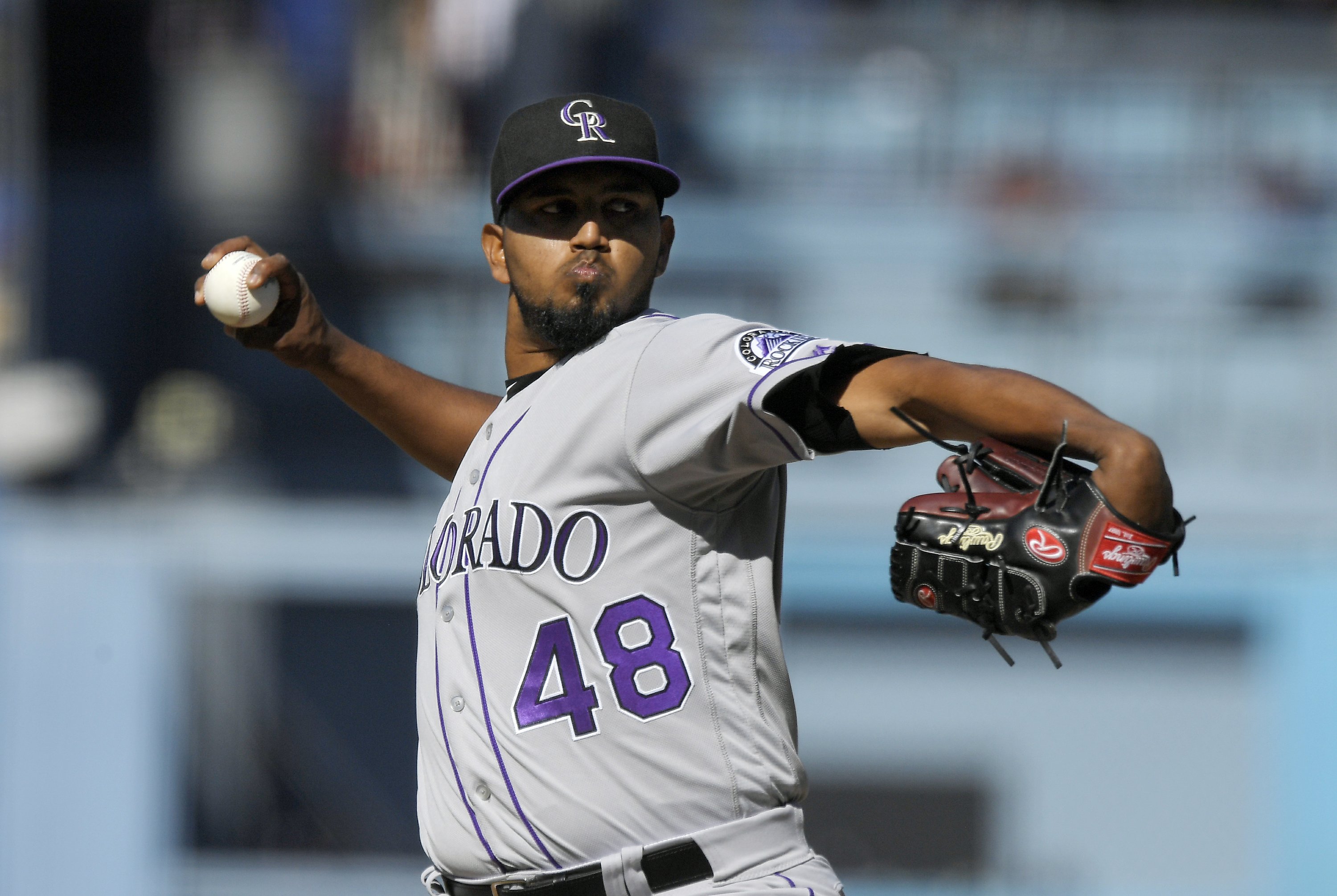 Marquez pitches Rockies to 3-1 win over Dodgers | AP News