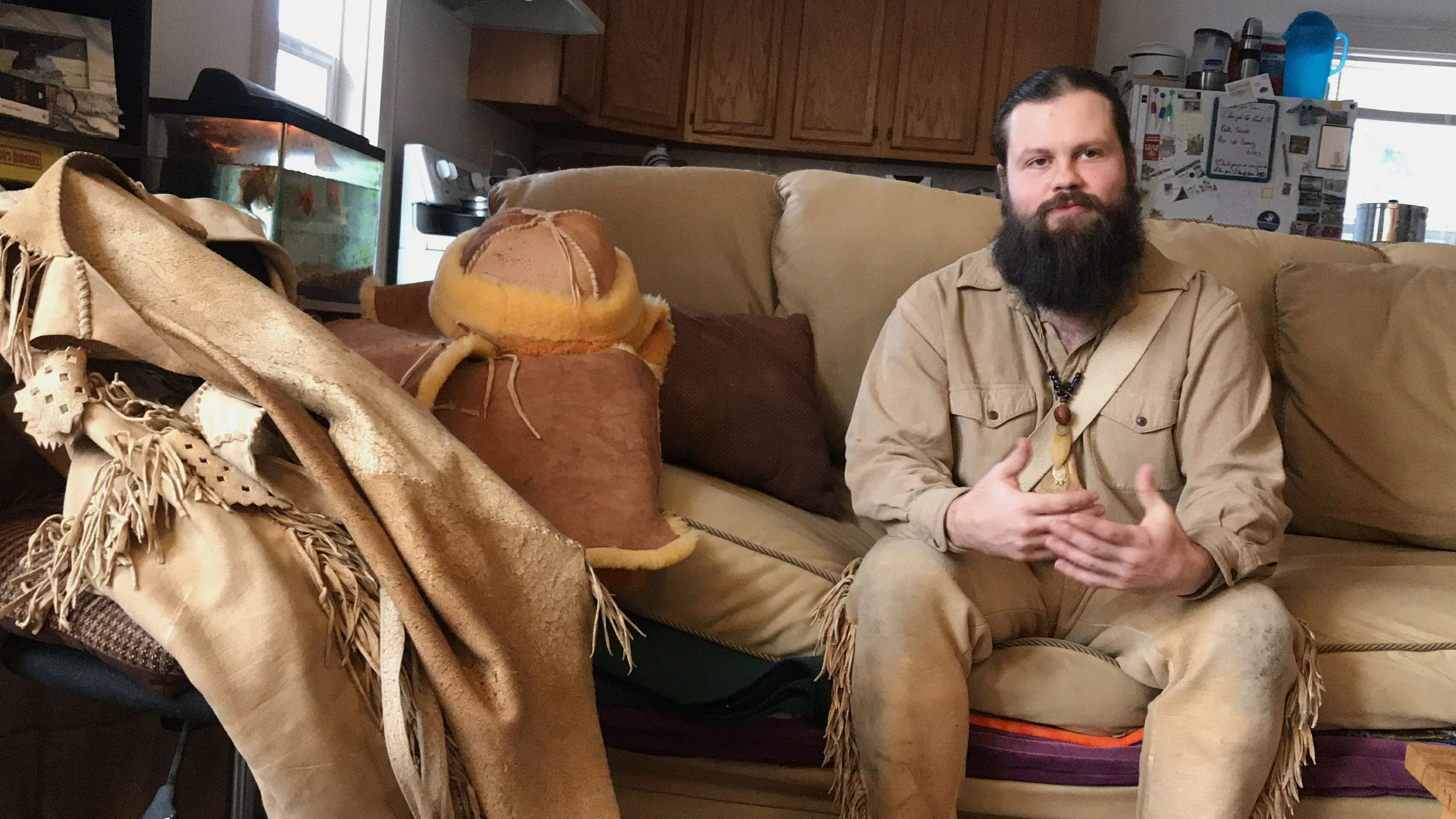 Wisconsin man explores life without modern comforts | AP News