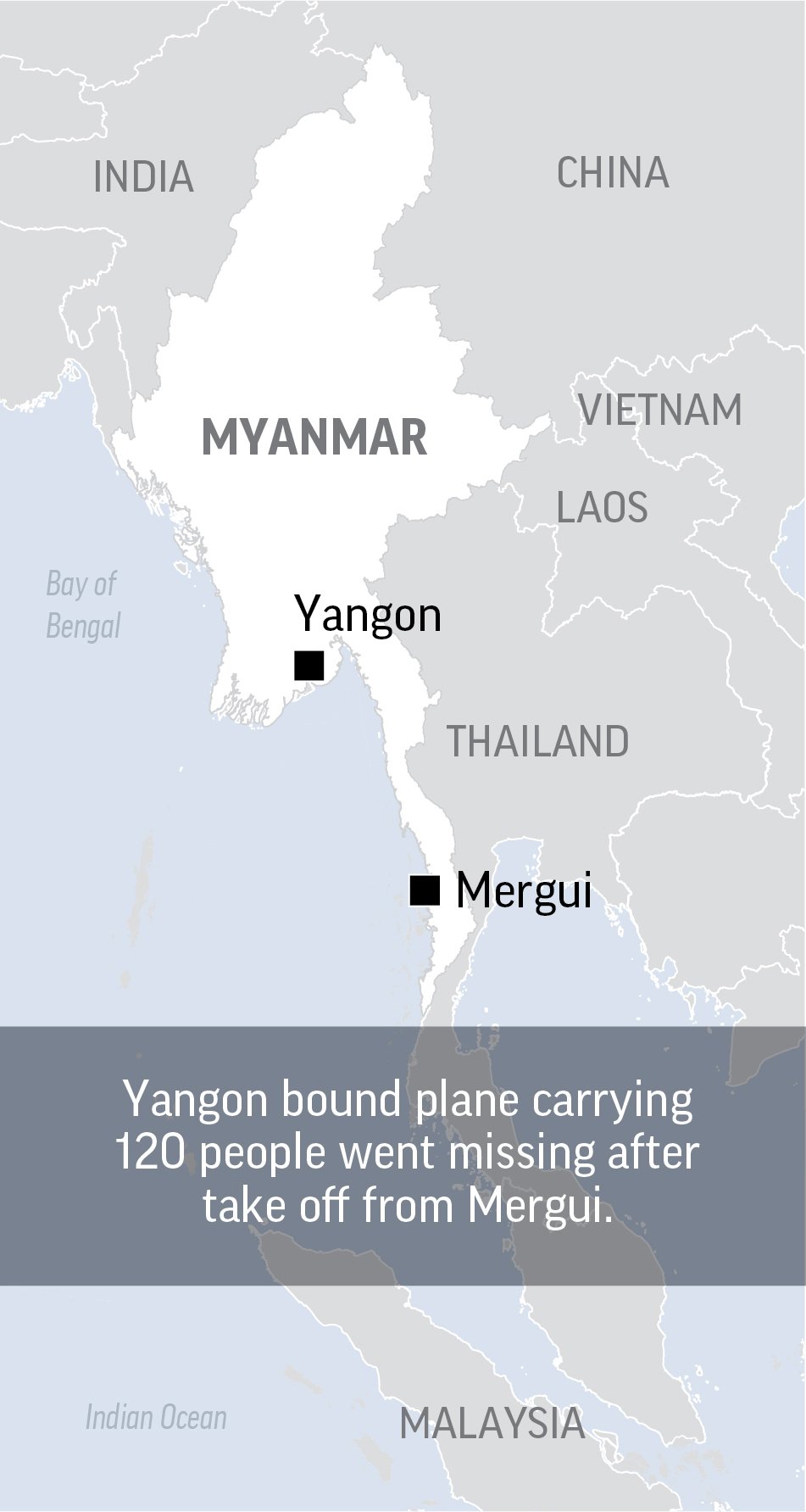 Bodies, aircraft parts found in search for Myanmar plane | AP News