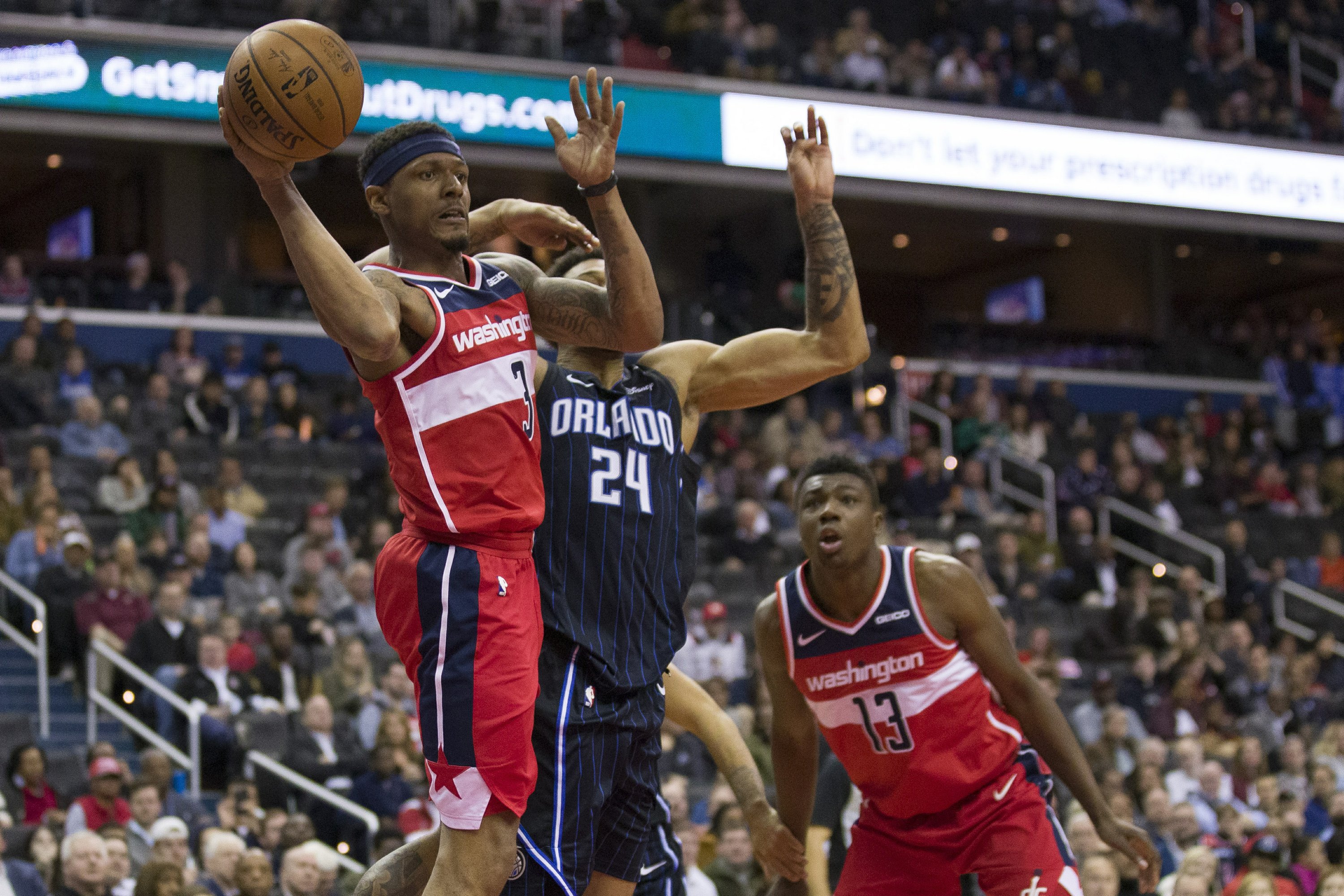 Beal y Wizards obtienen triunfo crucial ante Magic | AP News