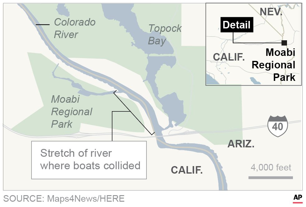 Body of 3rd victim of Colorado River boat crash recovered | AP News