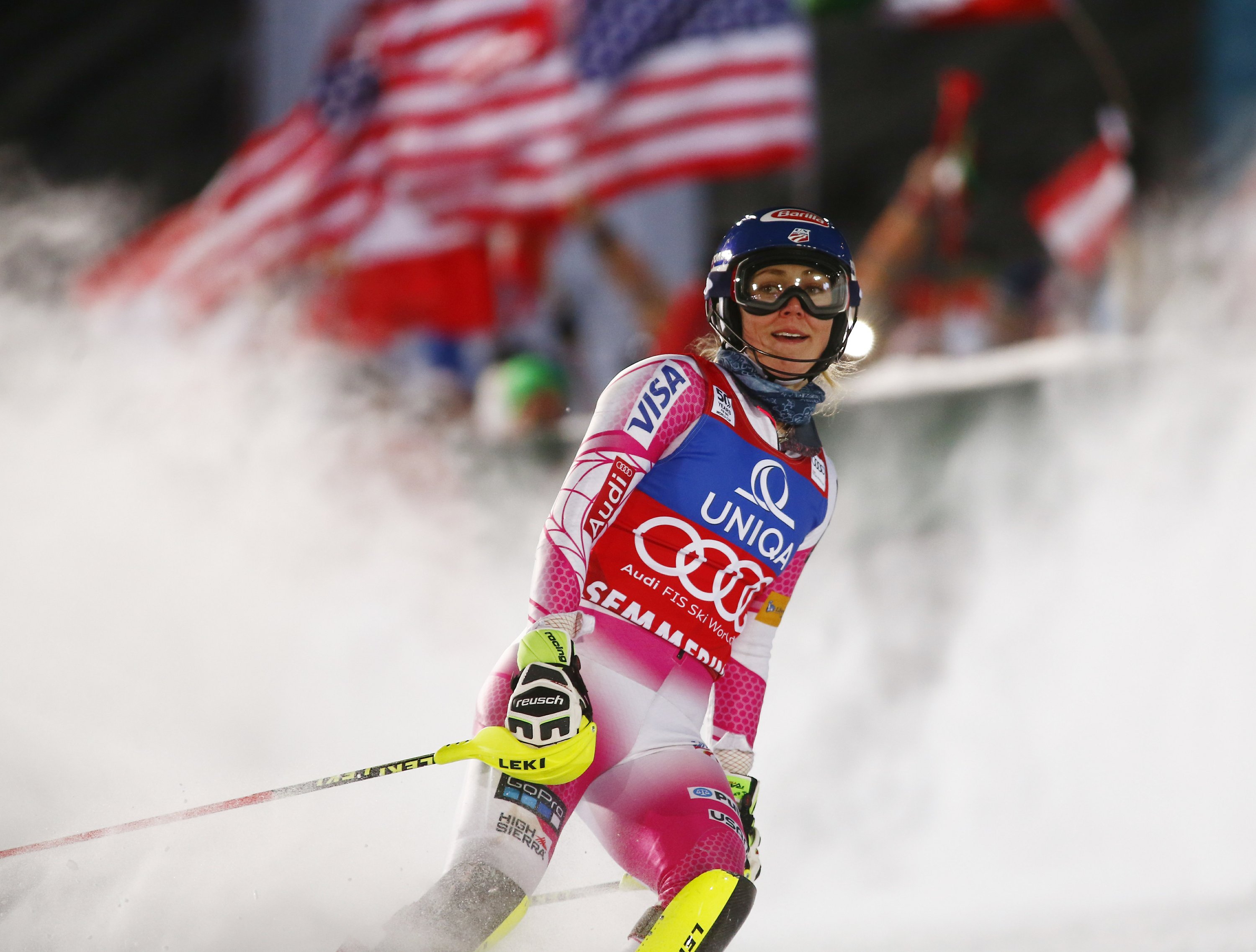 Shiffrin closes in on ski racing milestones | AP News