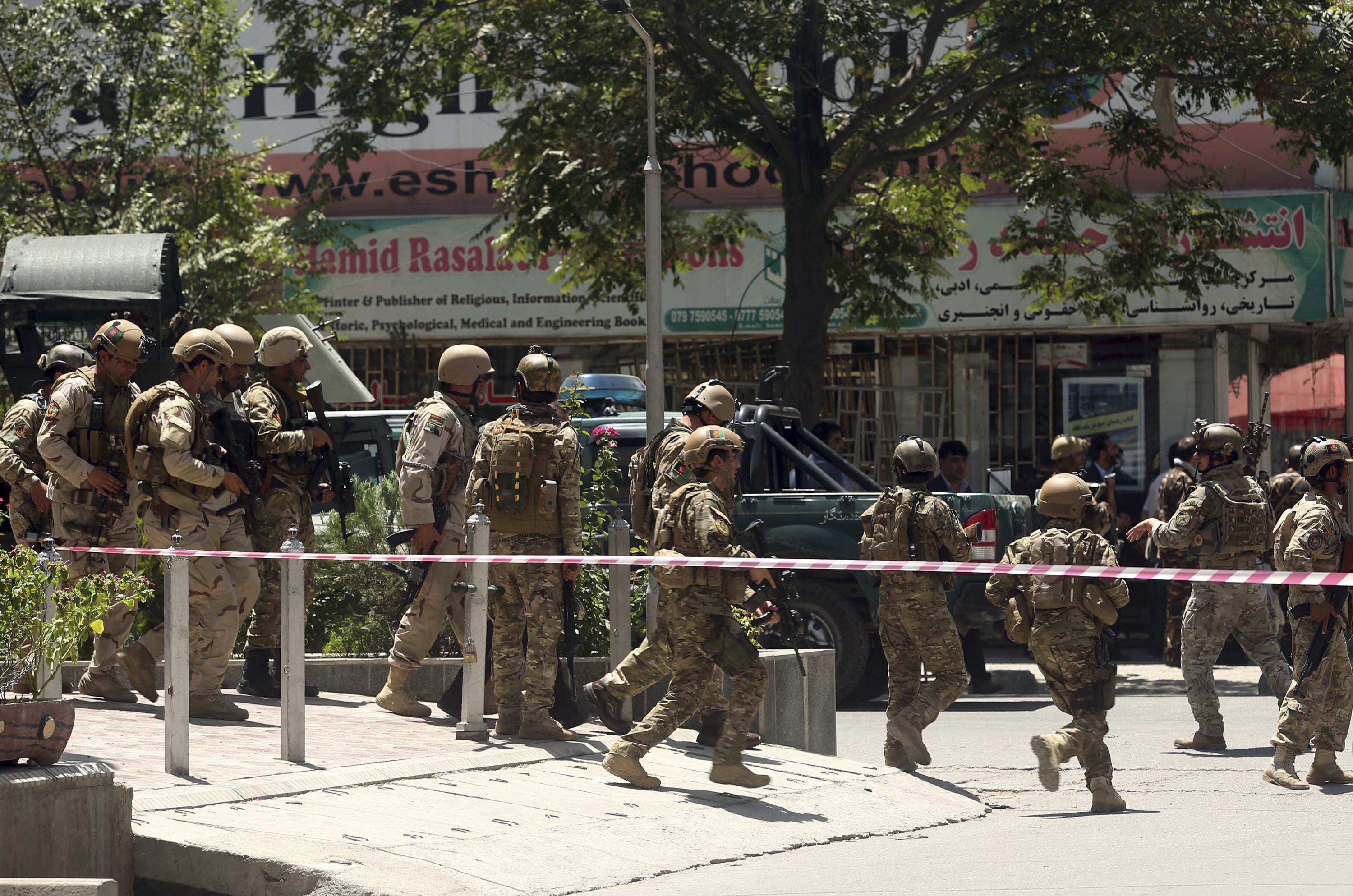 IS targets Iraq Embassy in Kabul; all 4 attackers killed | AP News