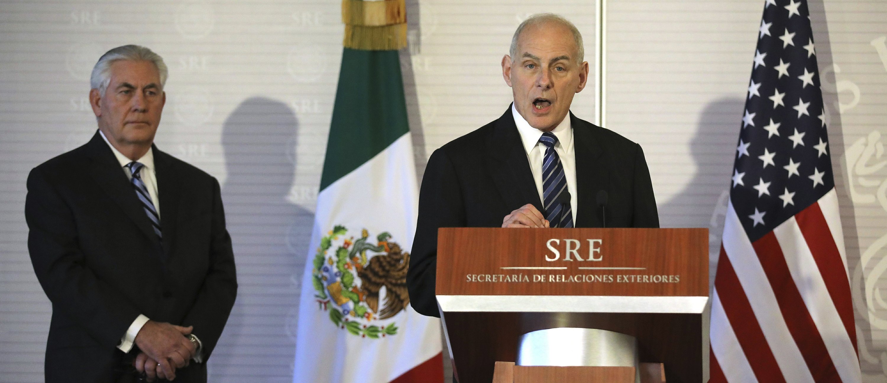 Homeland Security chief: No use of military for deportations | AP News