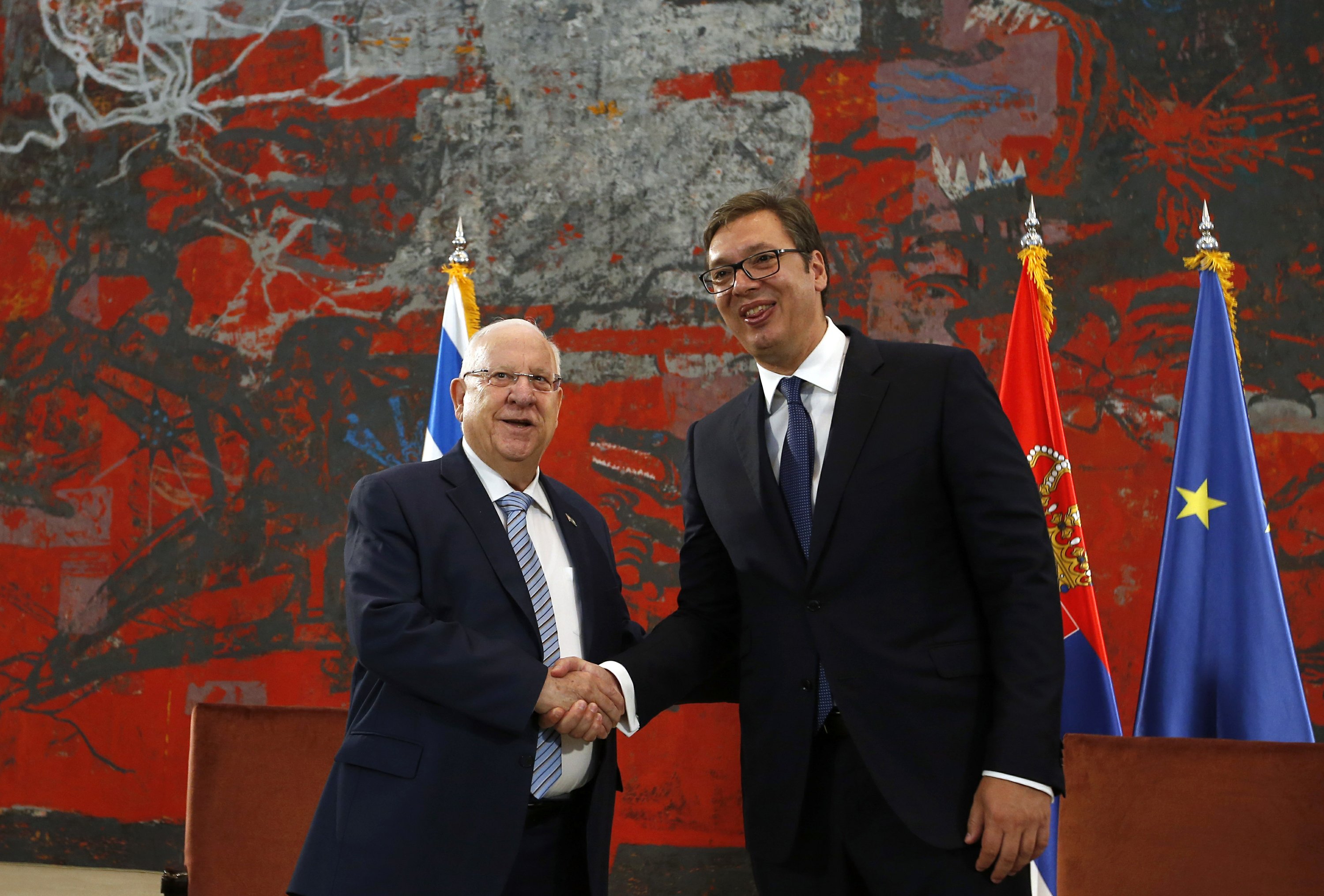 Israel's president thanks Serbia over restitution law | AP News