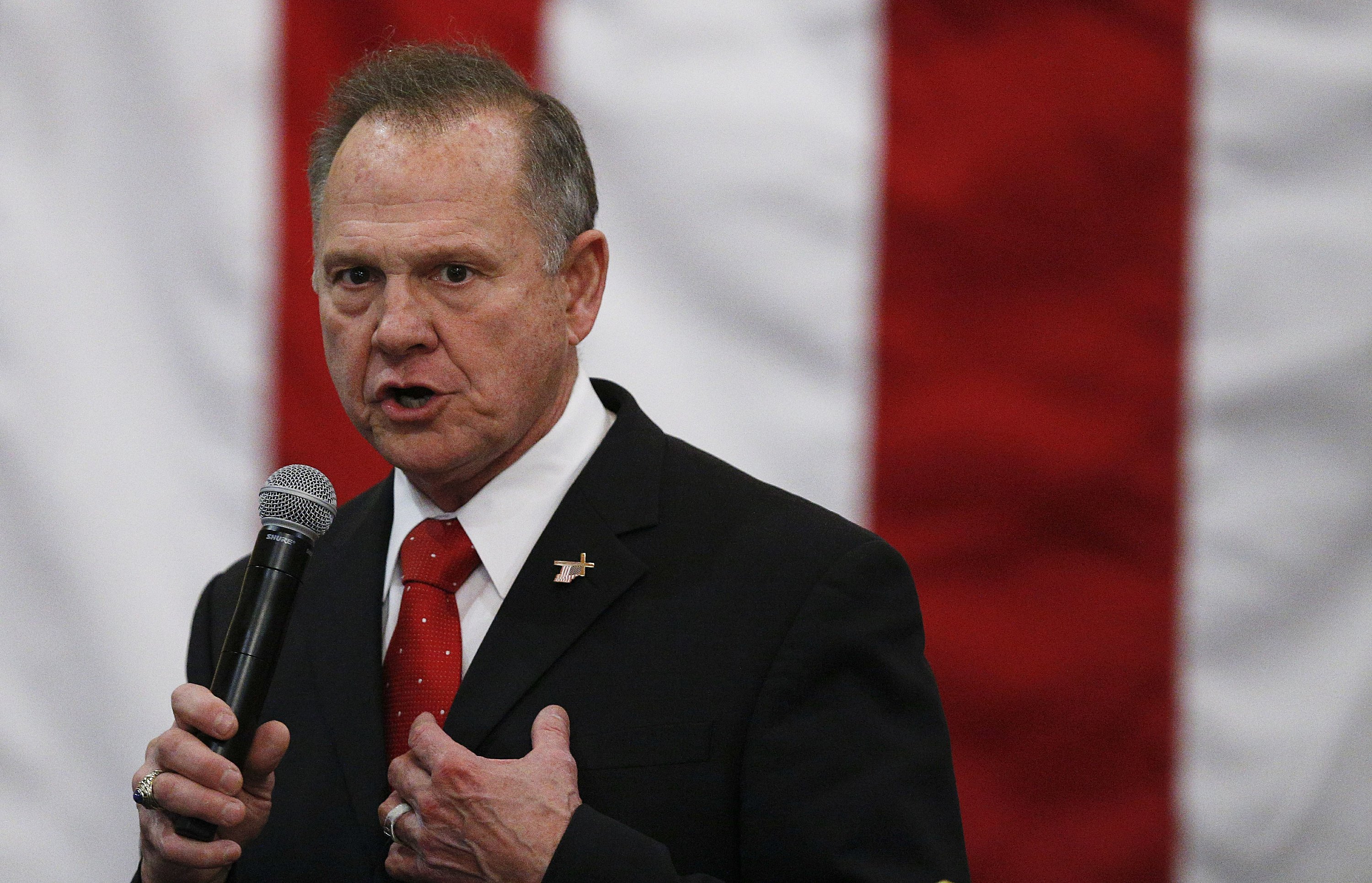 Moore tells supporters 'battle is not over' in Senate race | AP News
