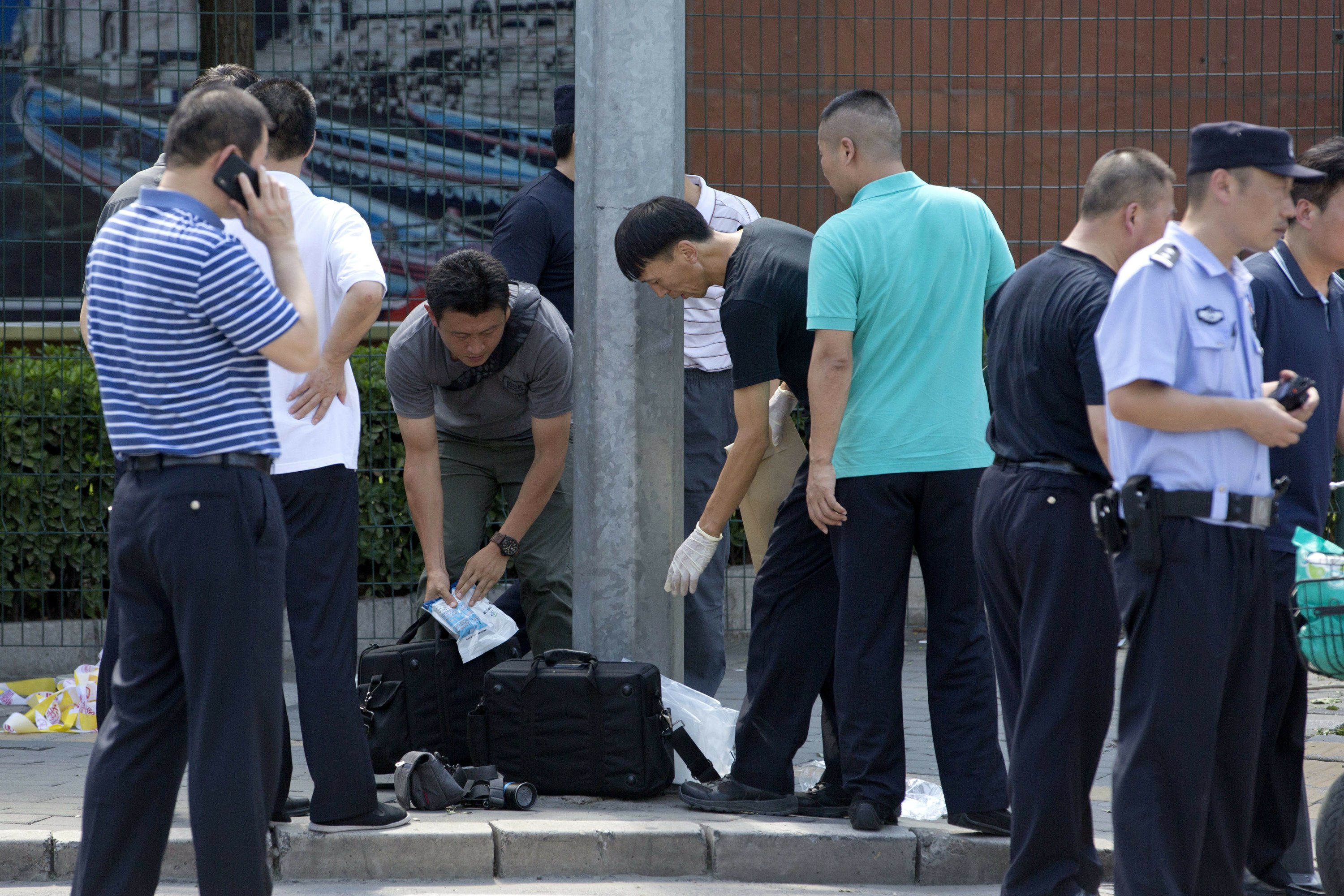 Man explodes small bomb outside US Embassy in Beijing | AP News