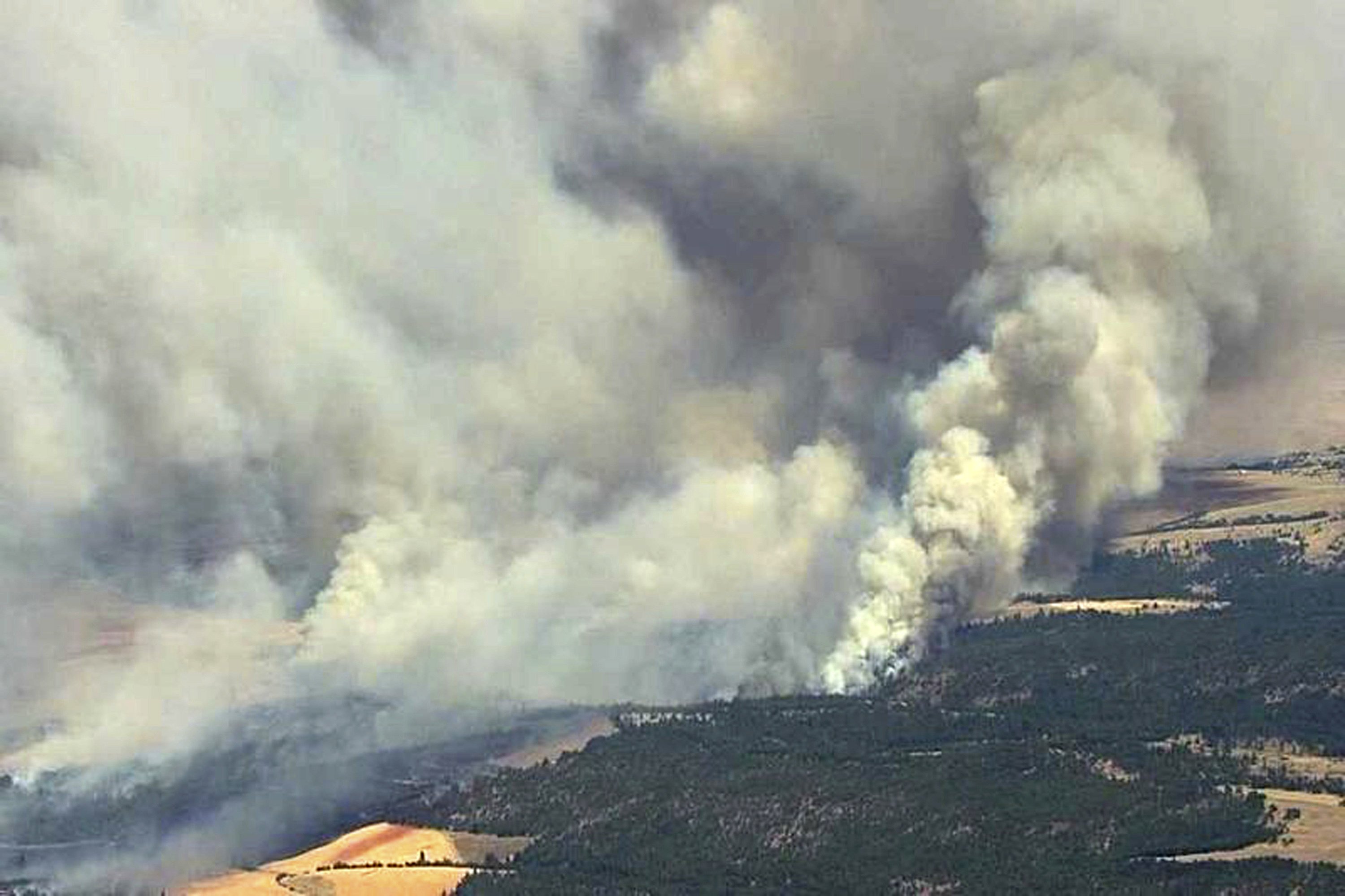 New Oregon wildfire prompts mandatory evacuations | AP News