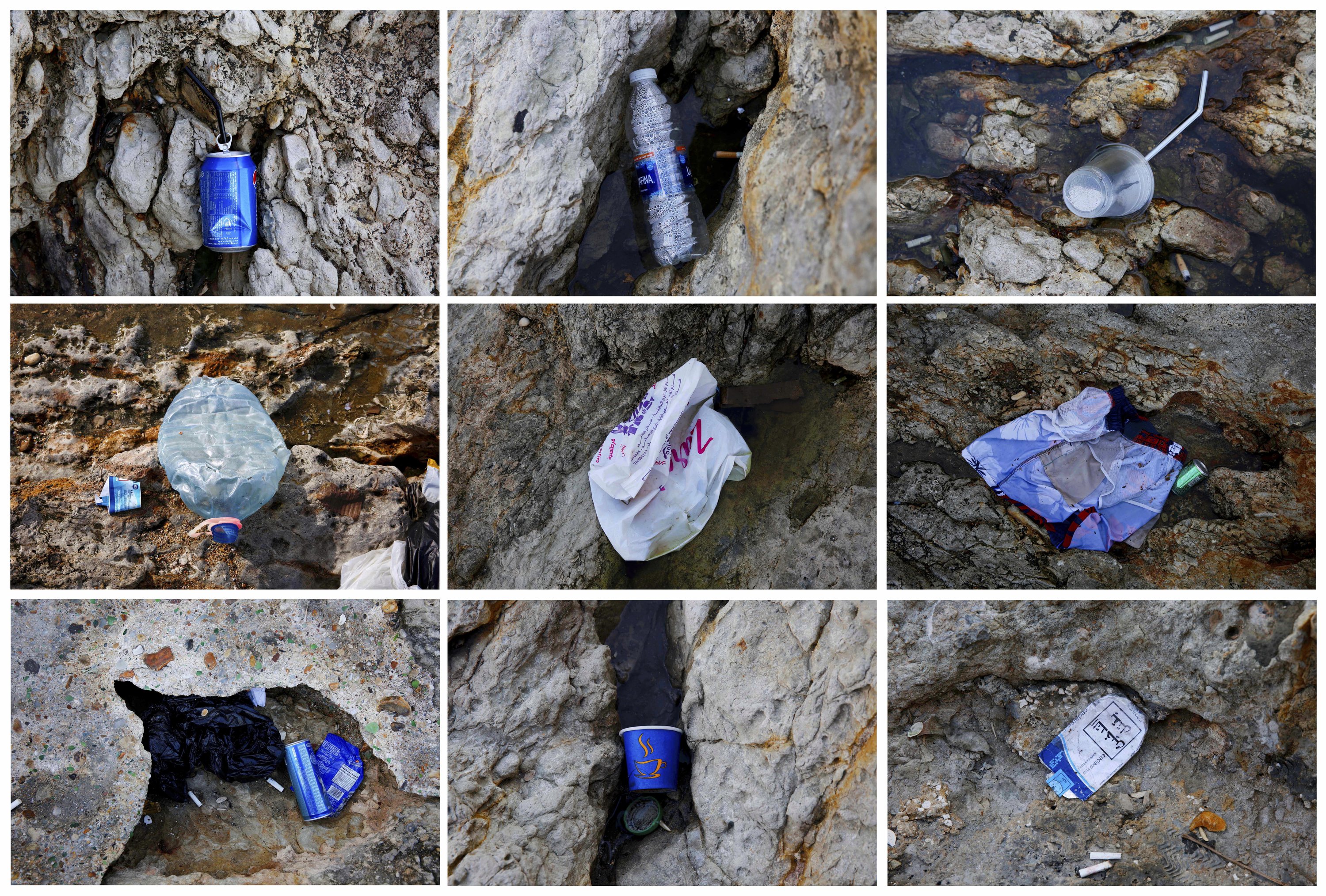 AP PHOTOS: Trash pollutes Lebanon's Mediterranean coastline | AP News
