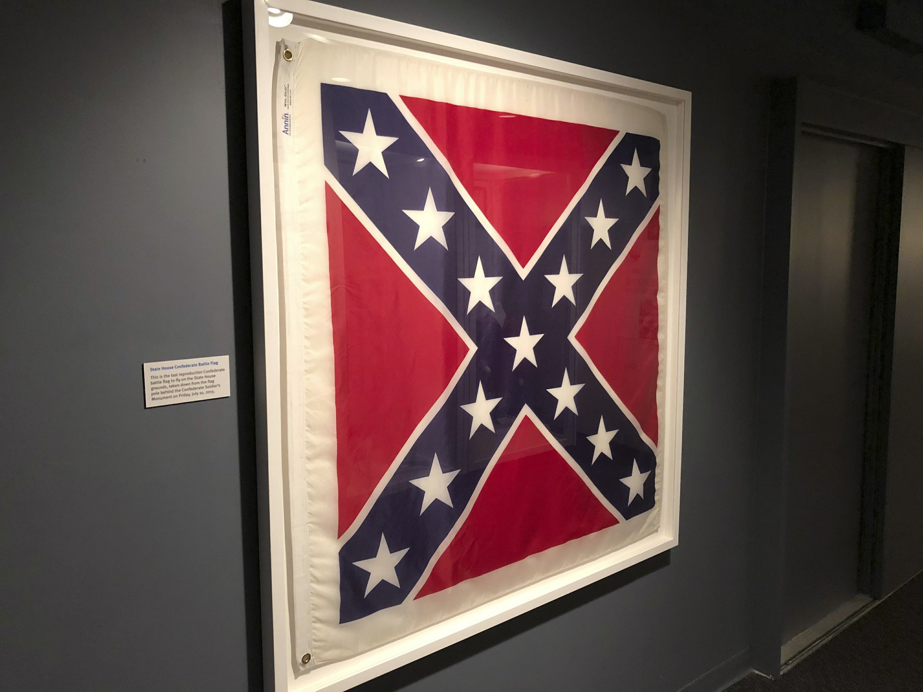 Estimated construction sheet of the square Confederate battle flag made ...
