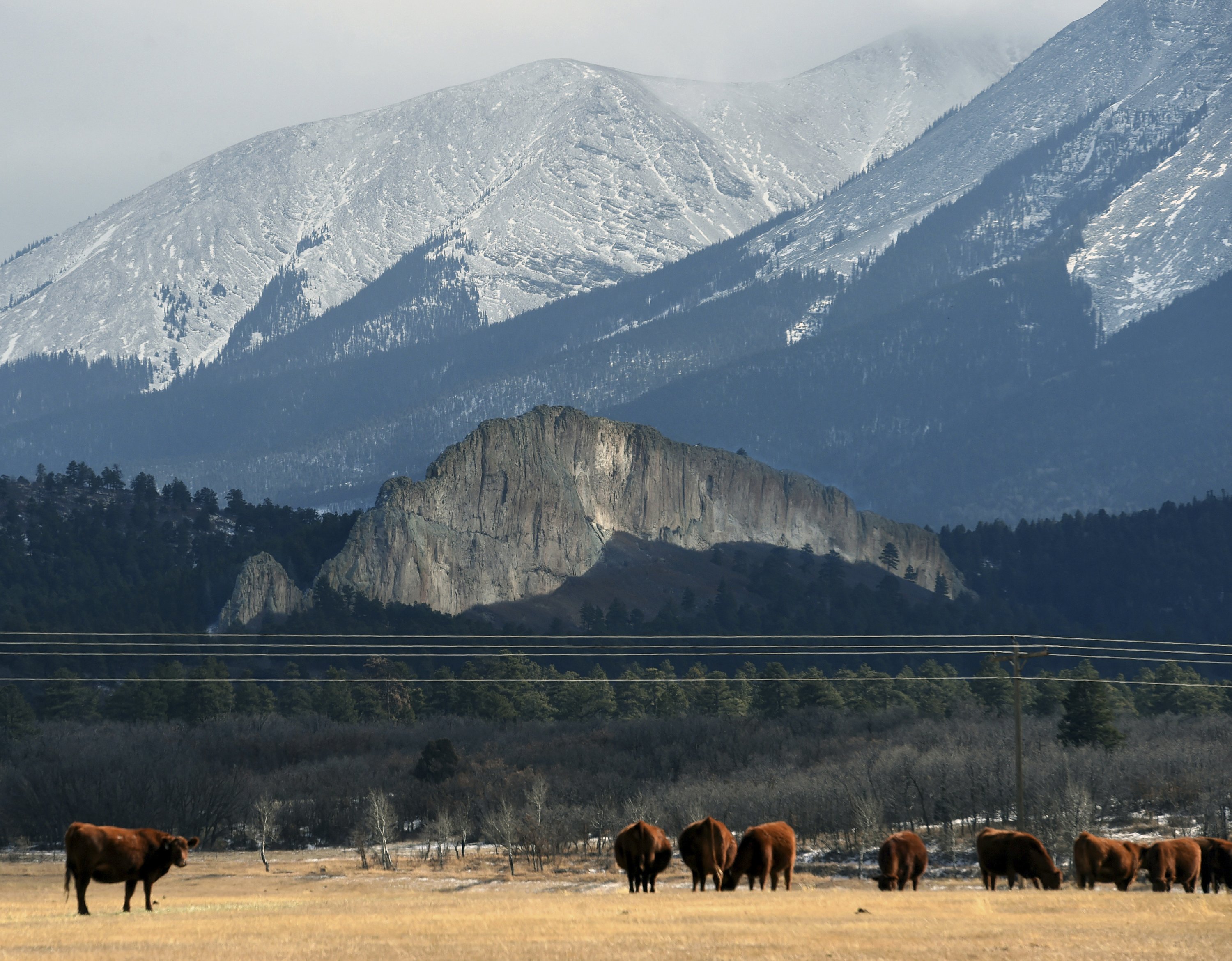 Colorful Colorado: Spanish Peaks country's mythical rocks | AP News