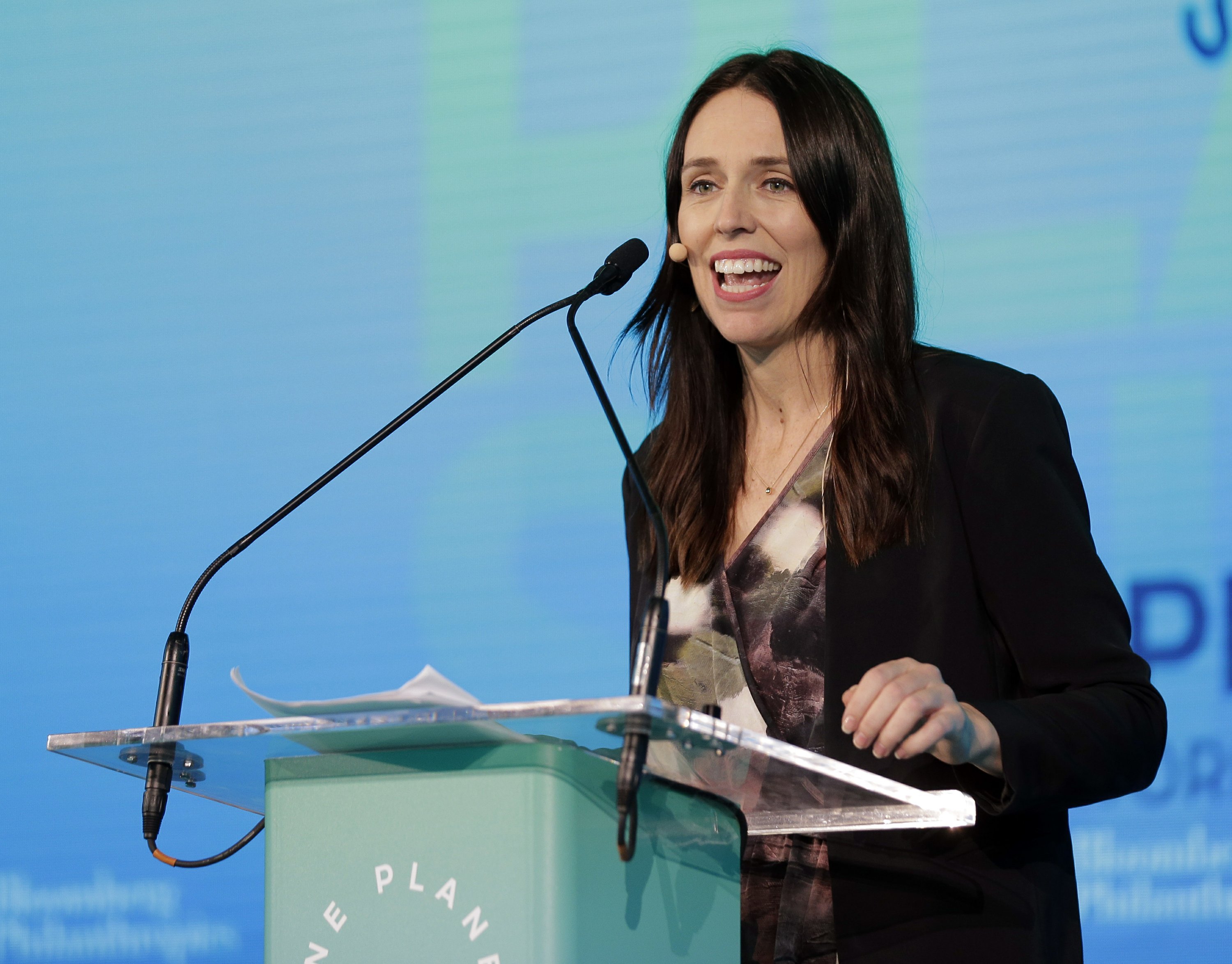 Juggling duties, New Zealand leader brings baby to UN | AP News
