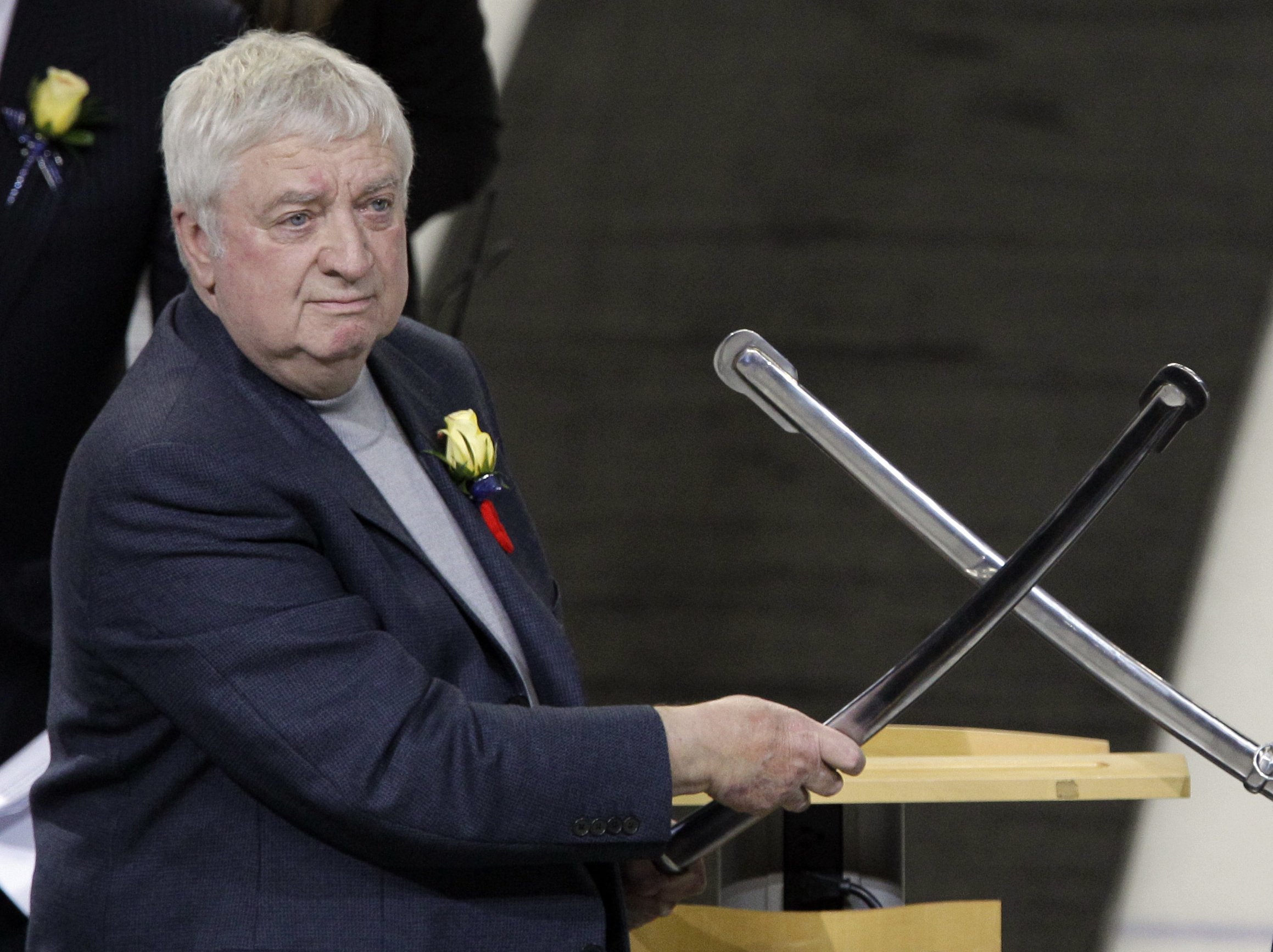Longtime Sabres announcer taken from press box on stretcher | AP News