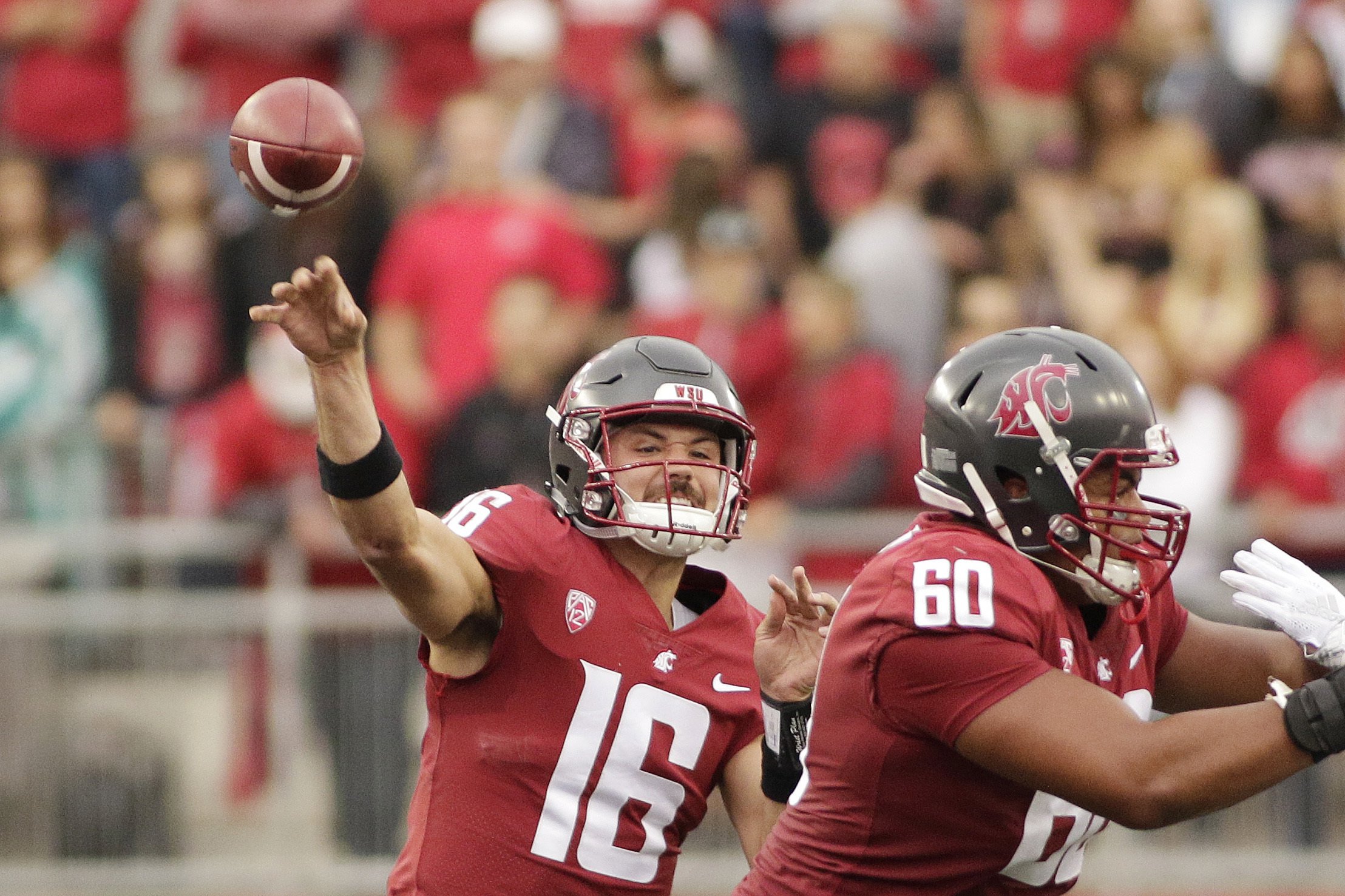 Washington State's Minshew is a QB to watch in the Pac-12 | AP News