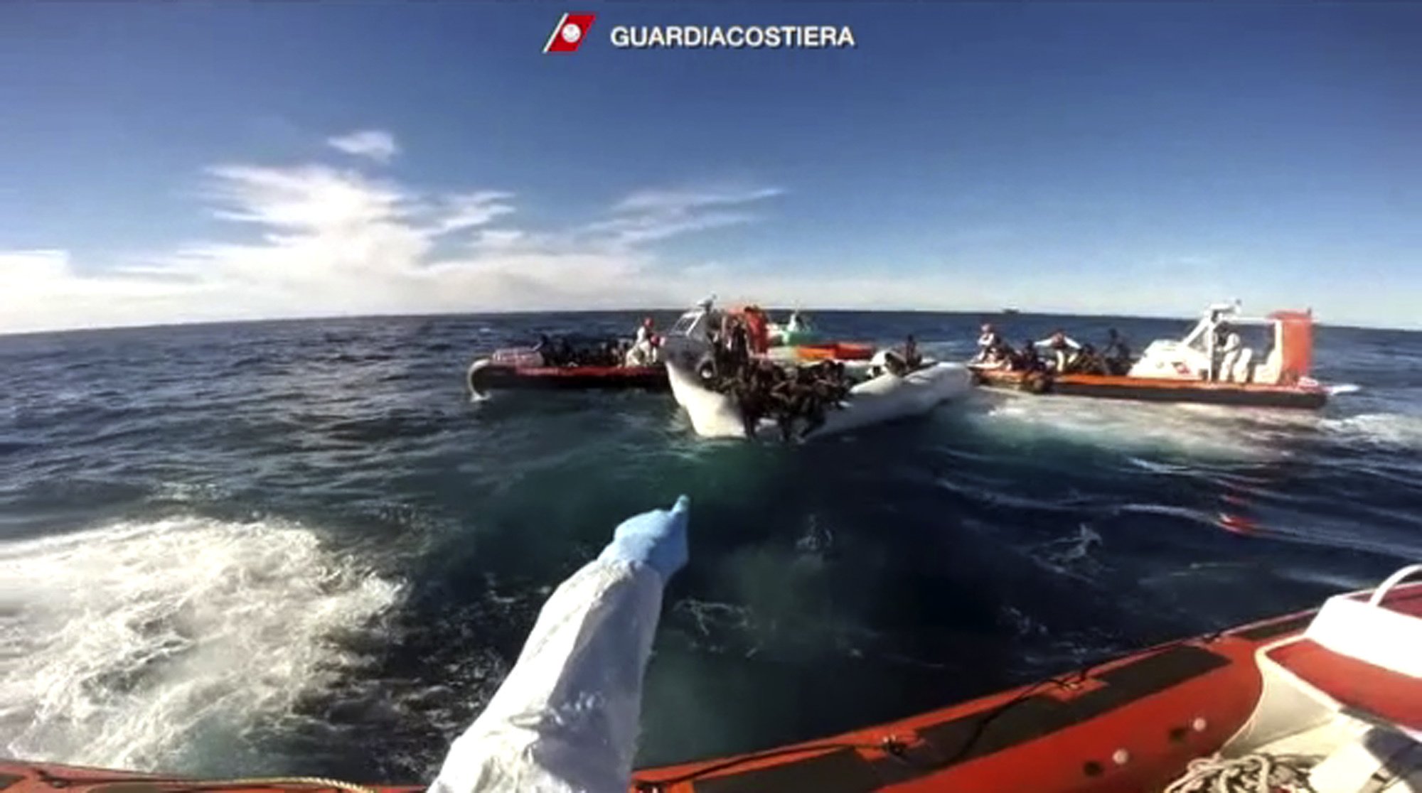 Smuggling boat sinks in Mediterranean, 64 feared dead | AP News