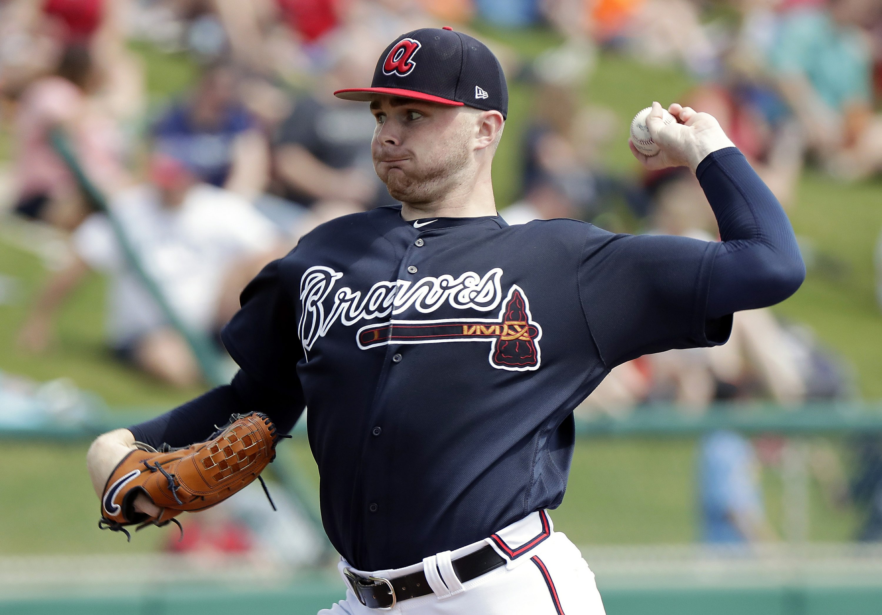 Braves may have 3 open spots in pitching rotation | AP News