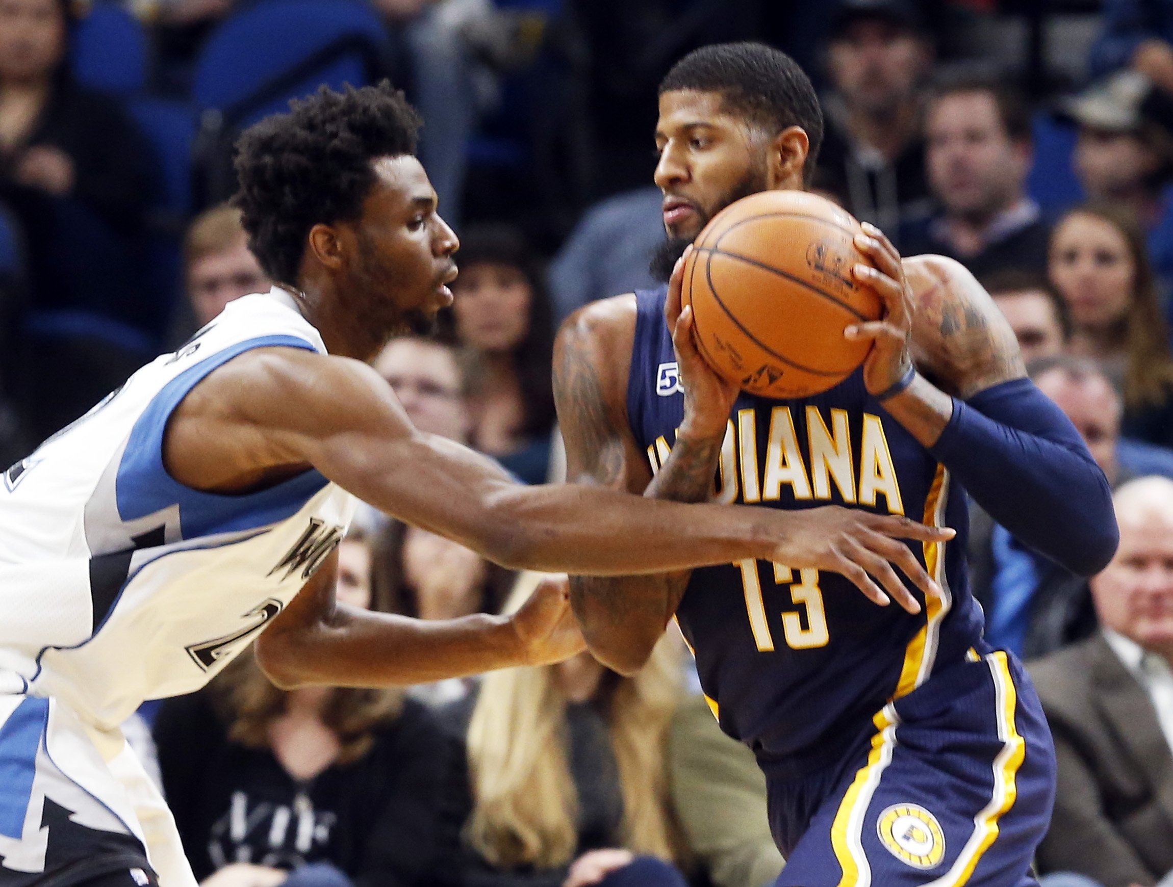 George leads Pacers over Timberwolves, 109-103 | AP News