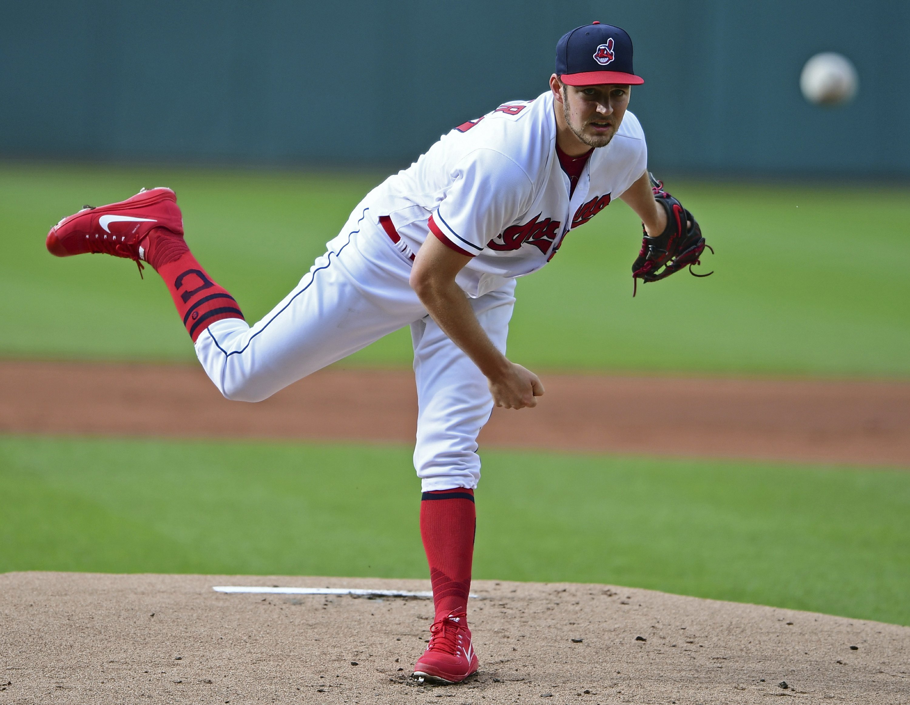 Bauer strikes out 11 as Indians defeat Tigers 4-1 | AP News