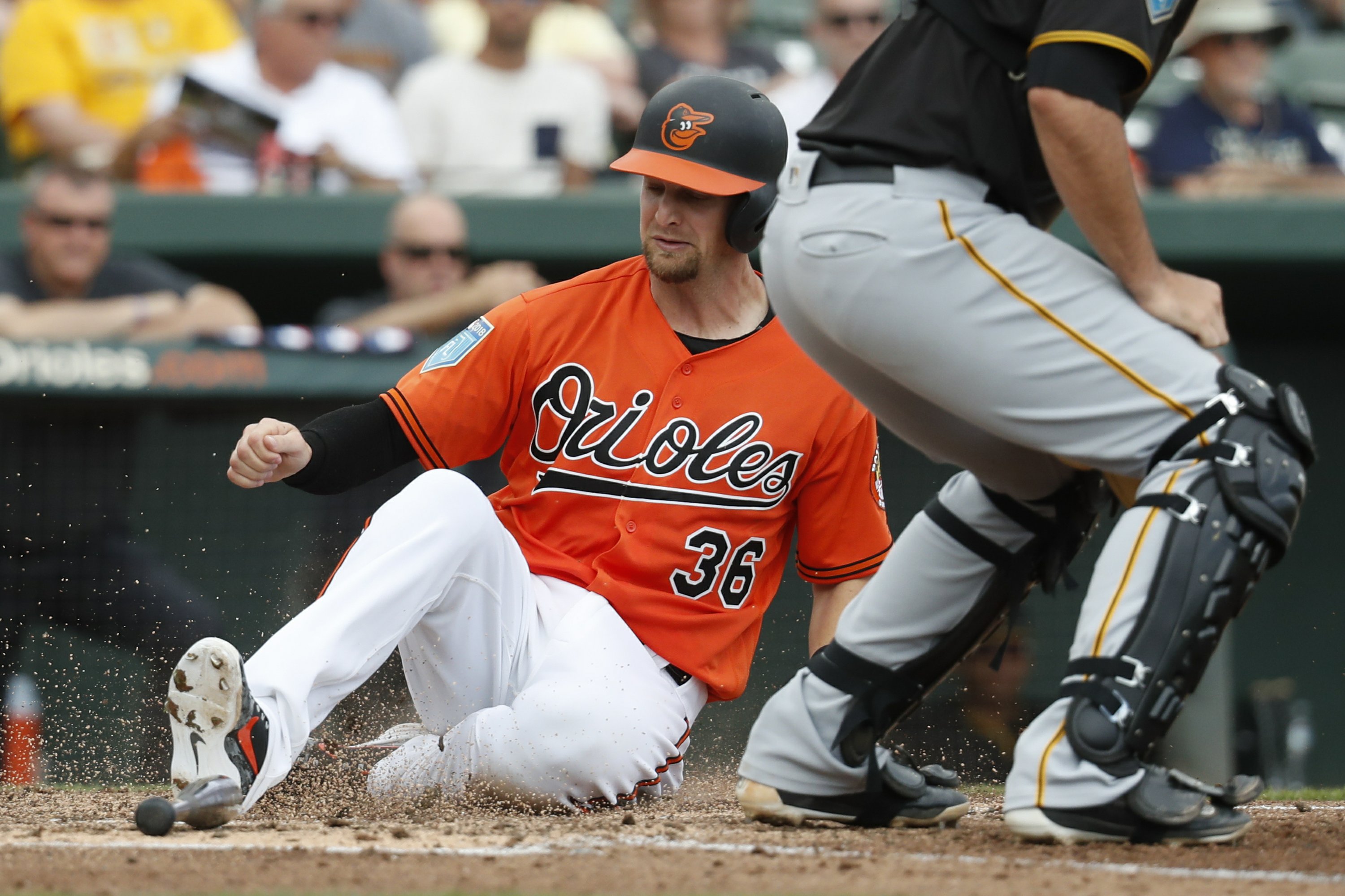 Orioles' Joseph goes from being punchline to No. 1 catcher | AP News