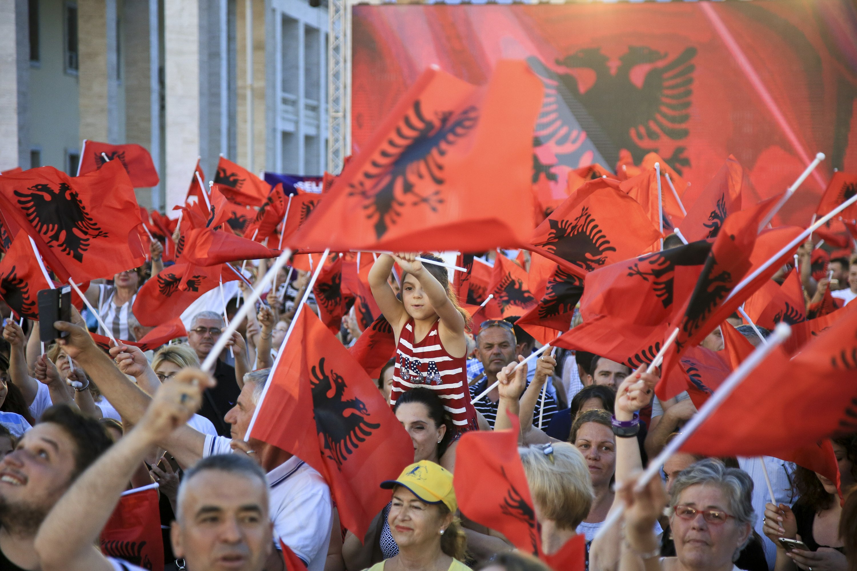 Albania heads to polls, vows end to confrontational politics | AP News