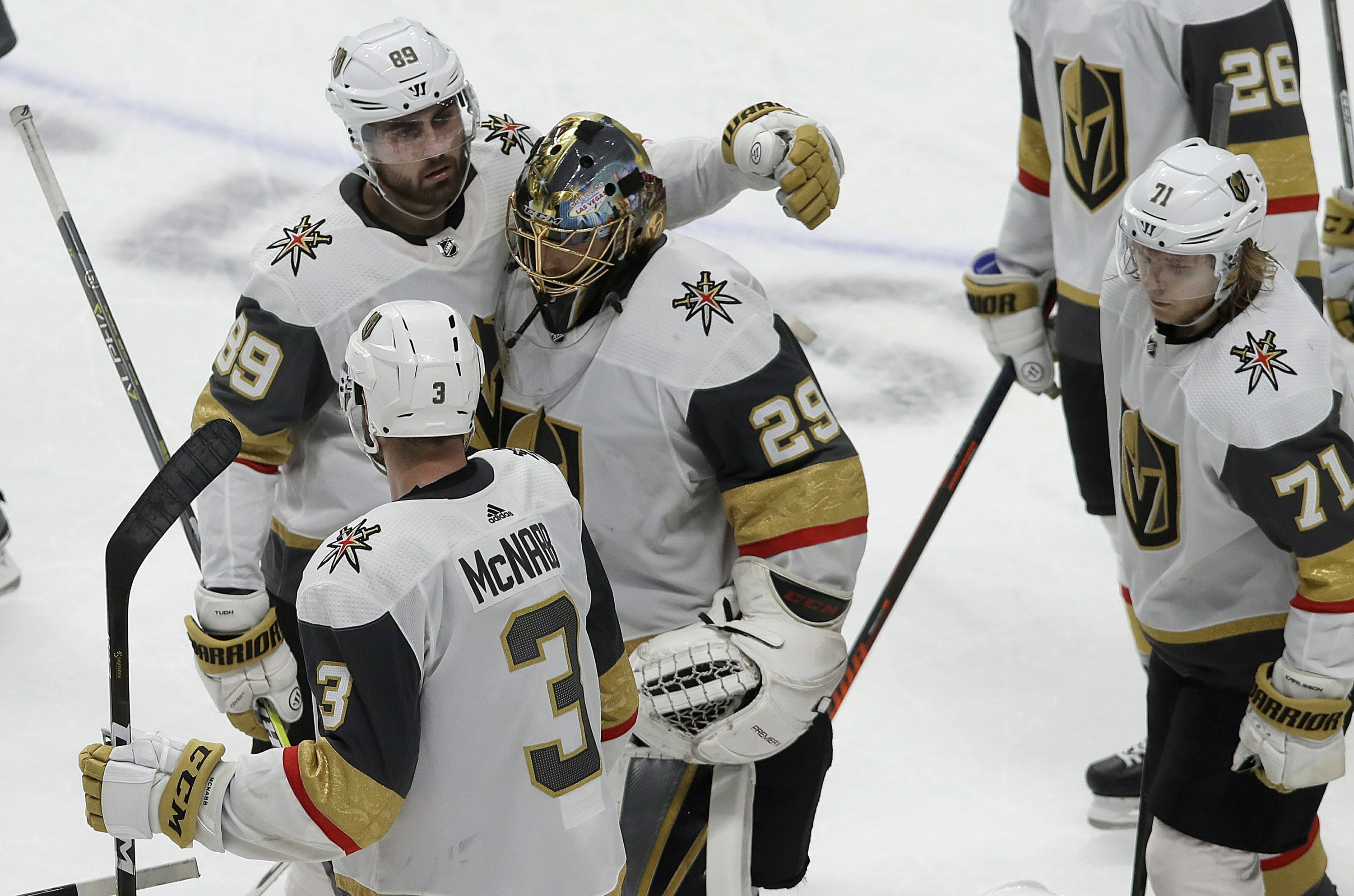 Golden Knights ready to turn page, look toward next season | AP News