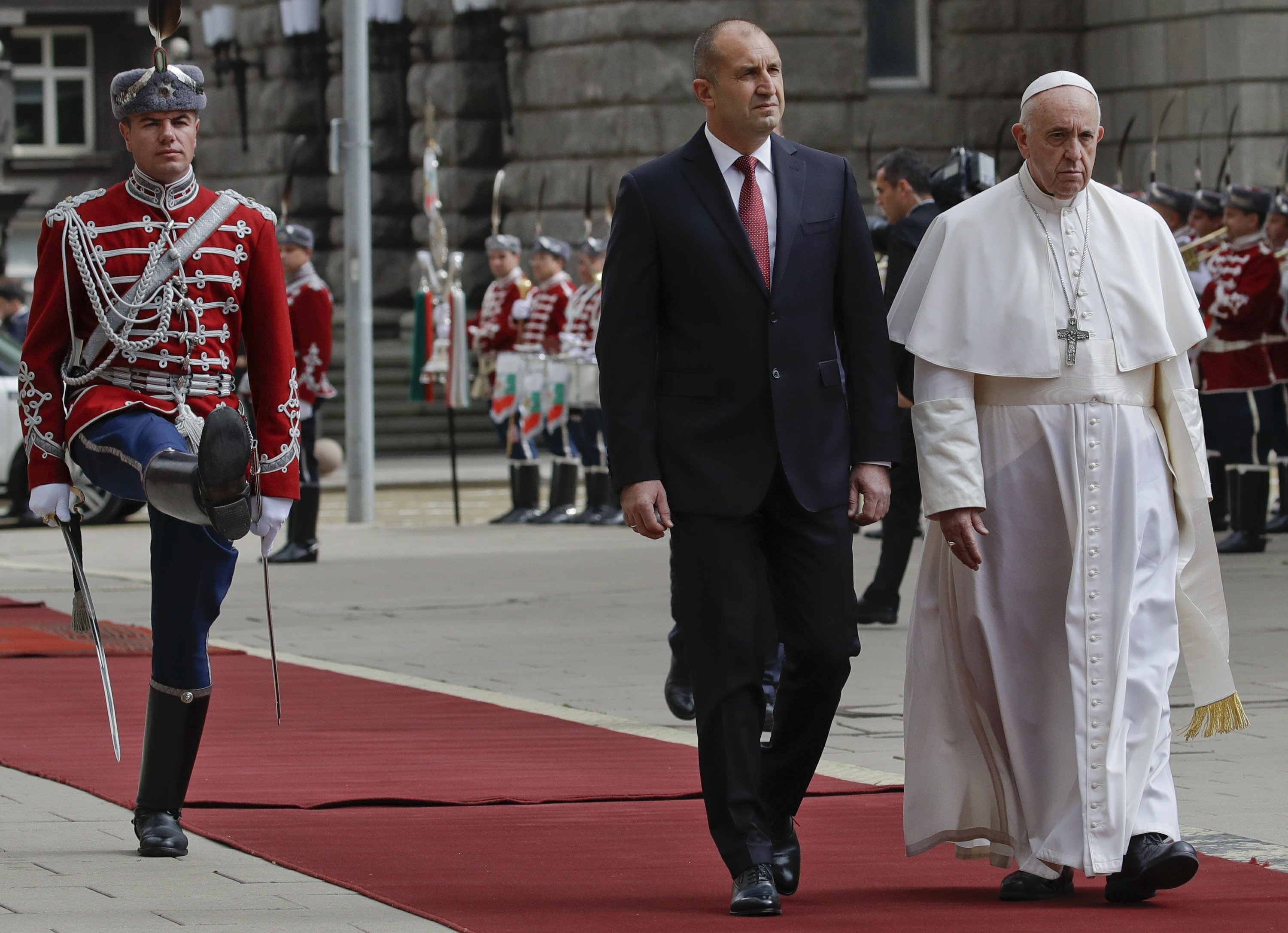 The Latest: Traveling pope urges 'revolution of charity' | AP News