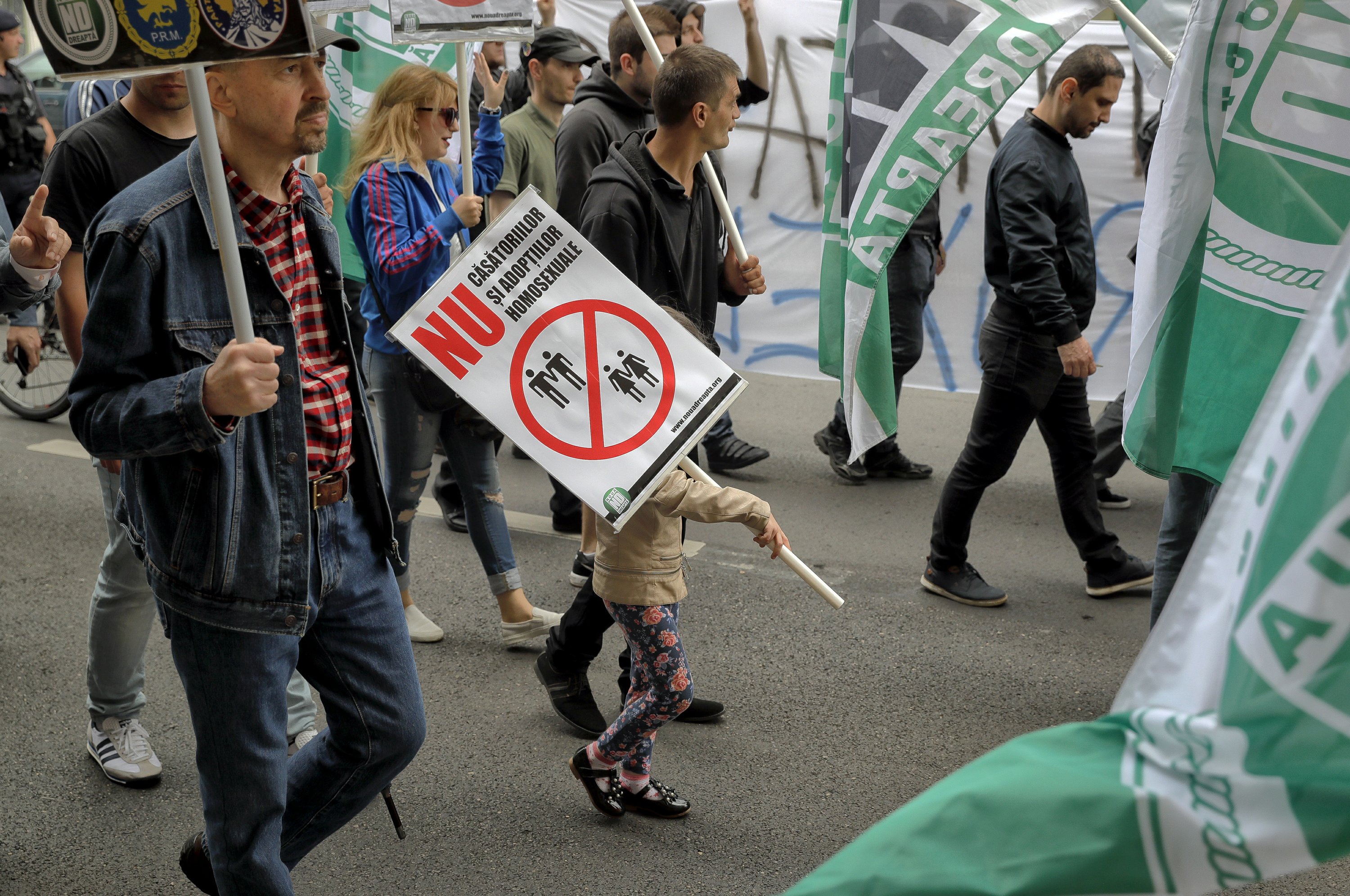 1,000 in Romanian gay pride march amid moves to limit rights | AP News