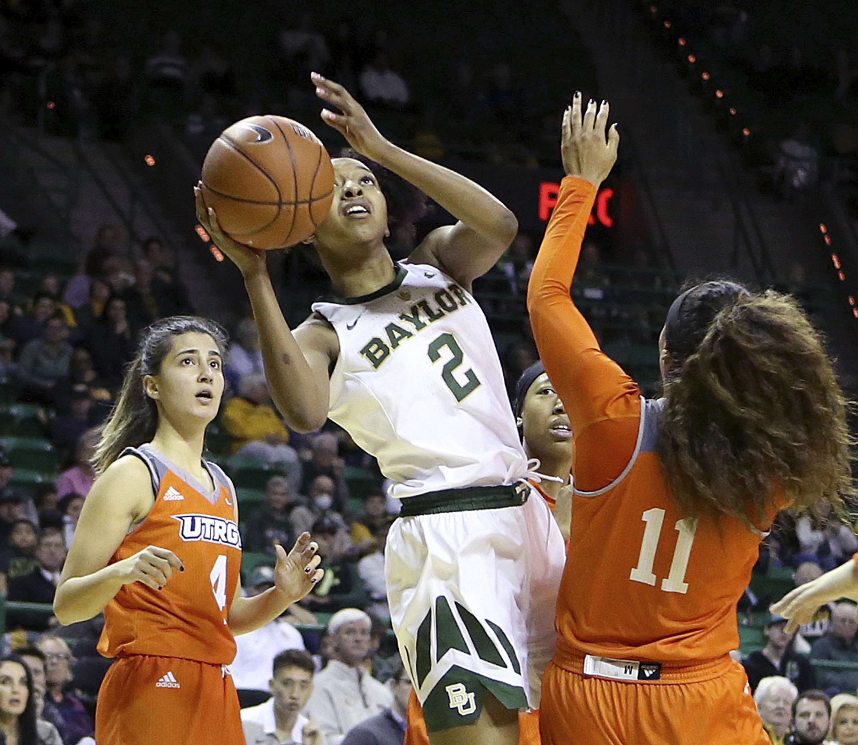 No. 8 Baylor women roll past Texas-Rio Grande Valley 98-37 | AP News