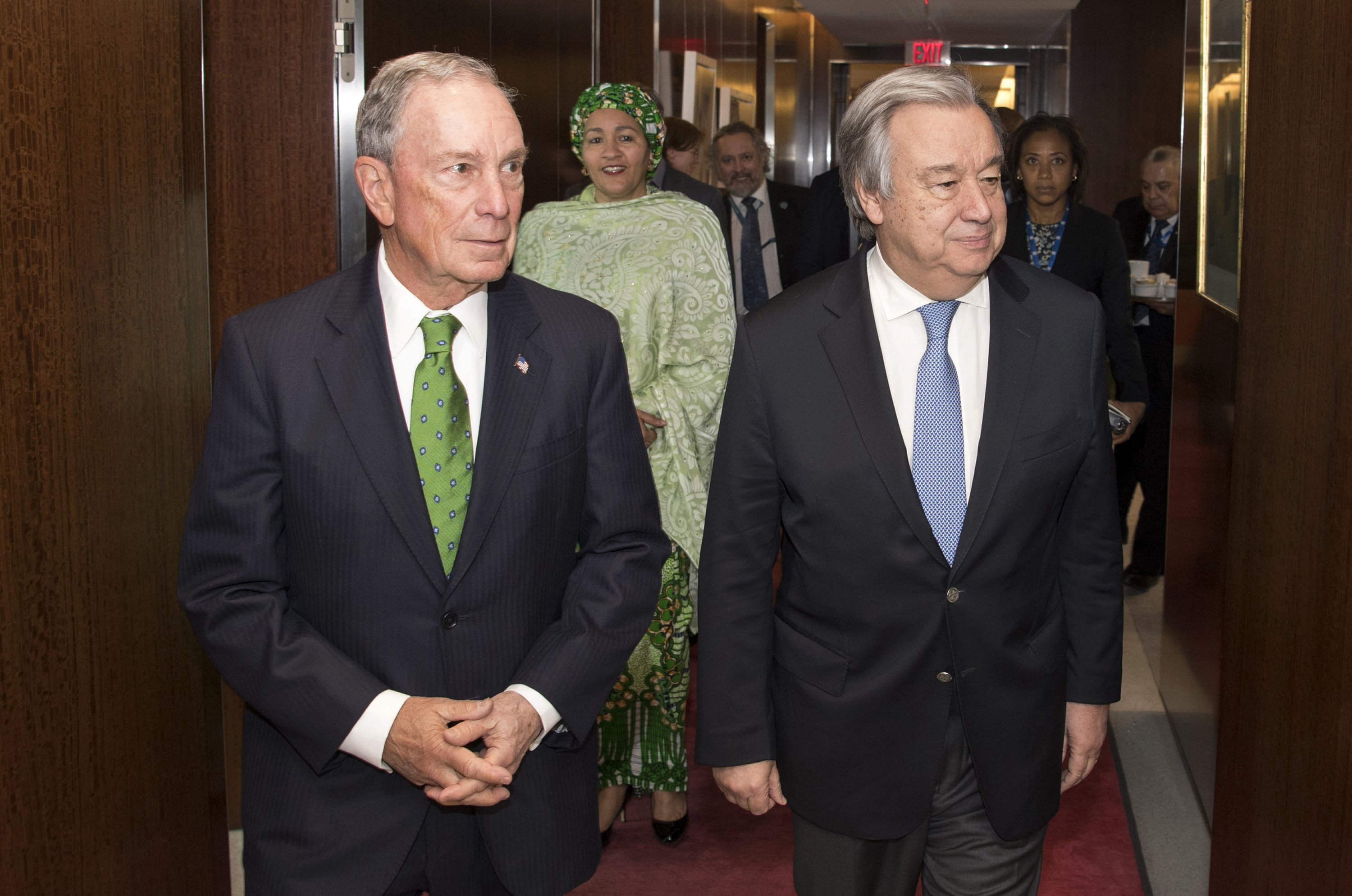 Bloomberg: Trump will be 'great' if he accepts climate deal | AP News