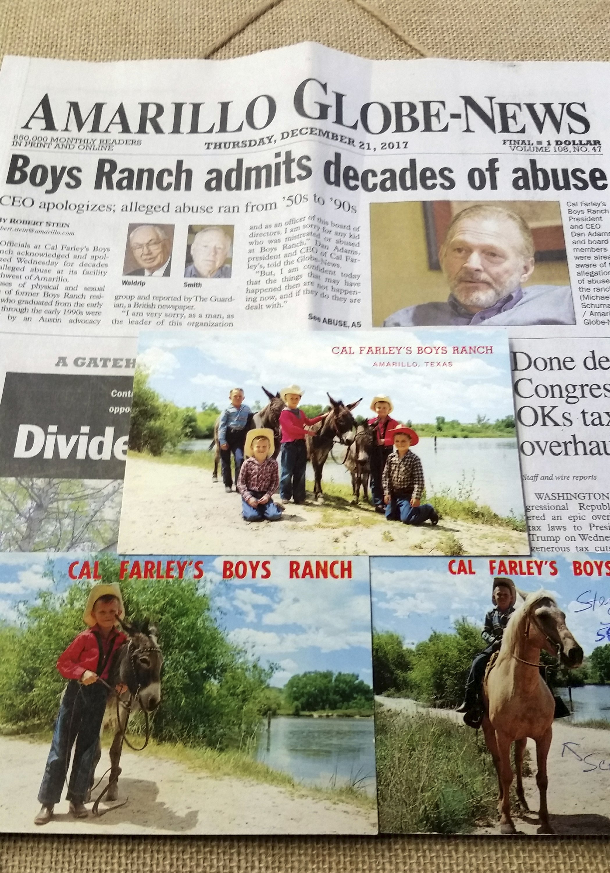 Texas boys ranch moves forward as more men discuss abuse | AP News