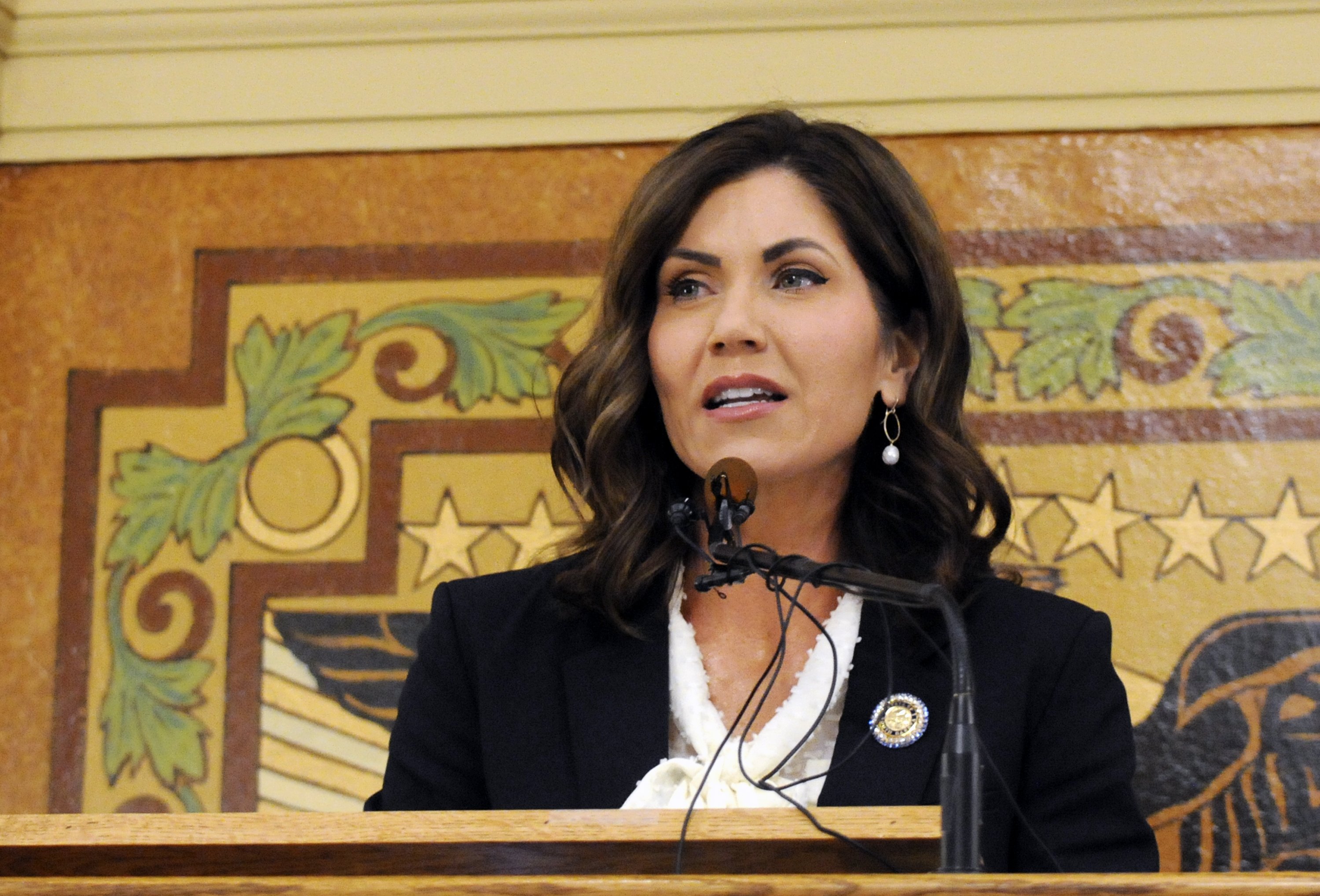 The Latest: GOP leader: Noem excited to move state forward | AP News