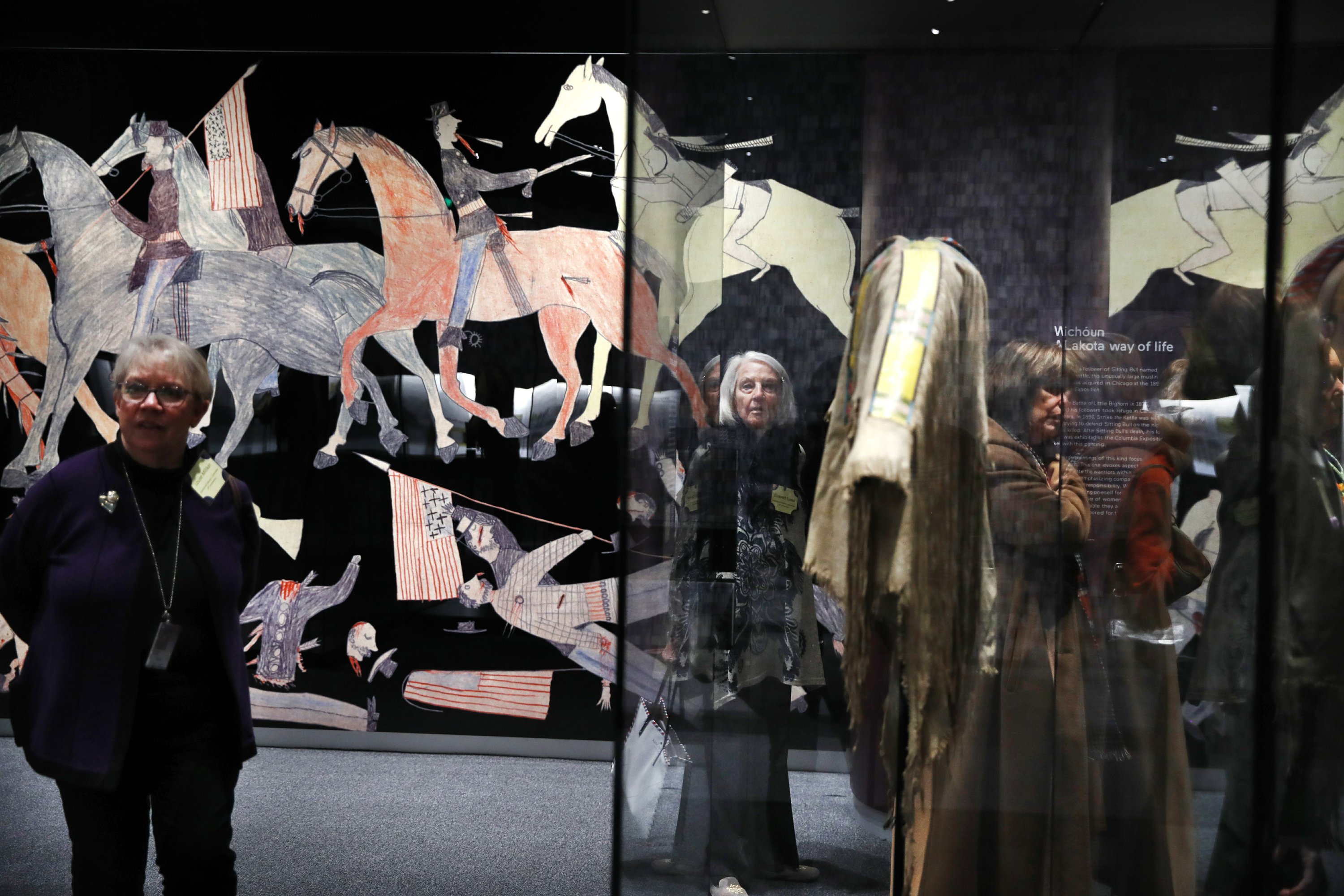 New exhibit examines Native American imagery in US culture | AP News