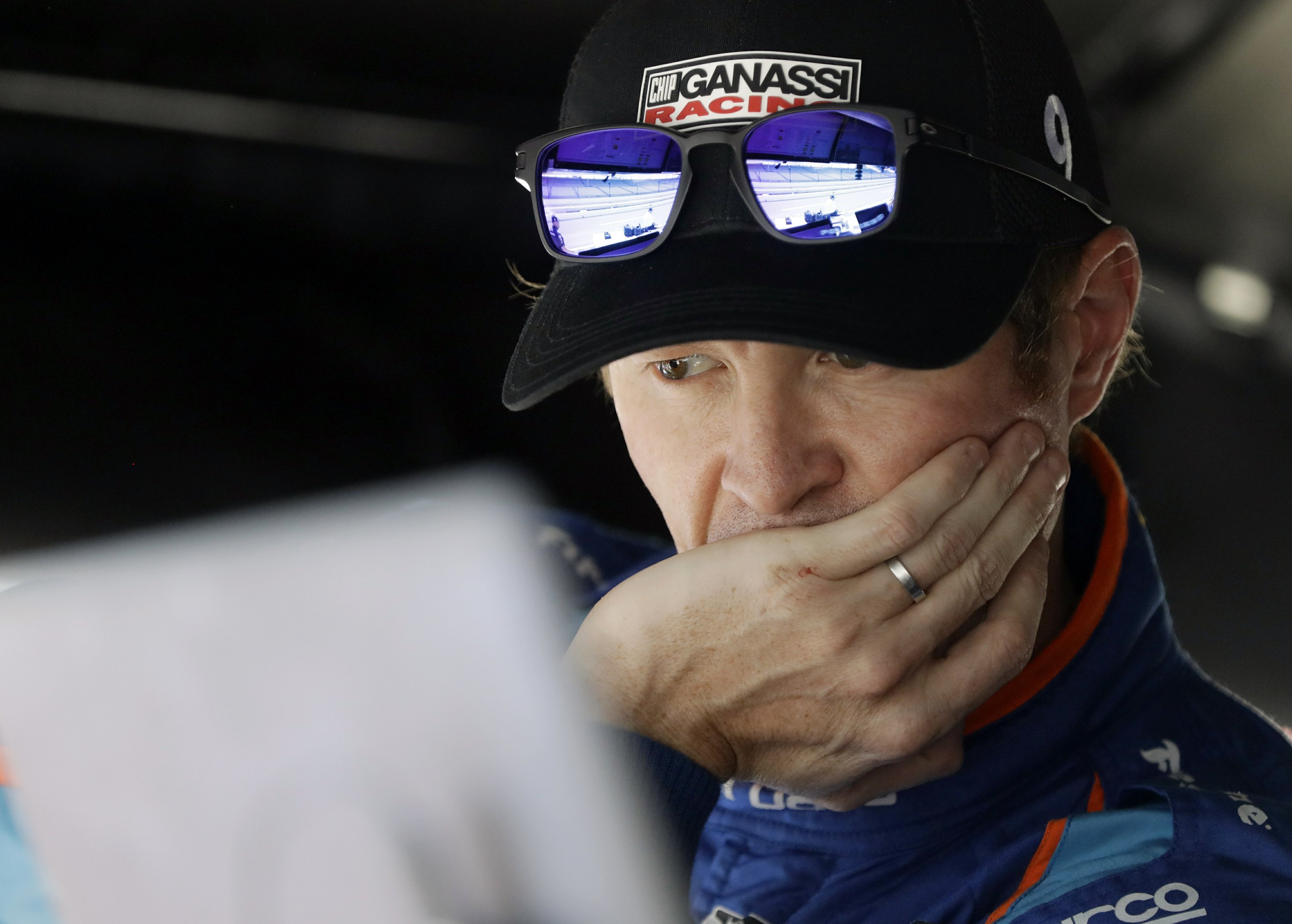 No break for Dixon to let left foot heal since Indy crash | AP News