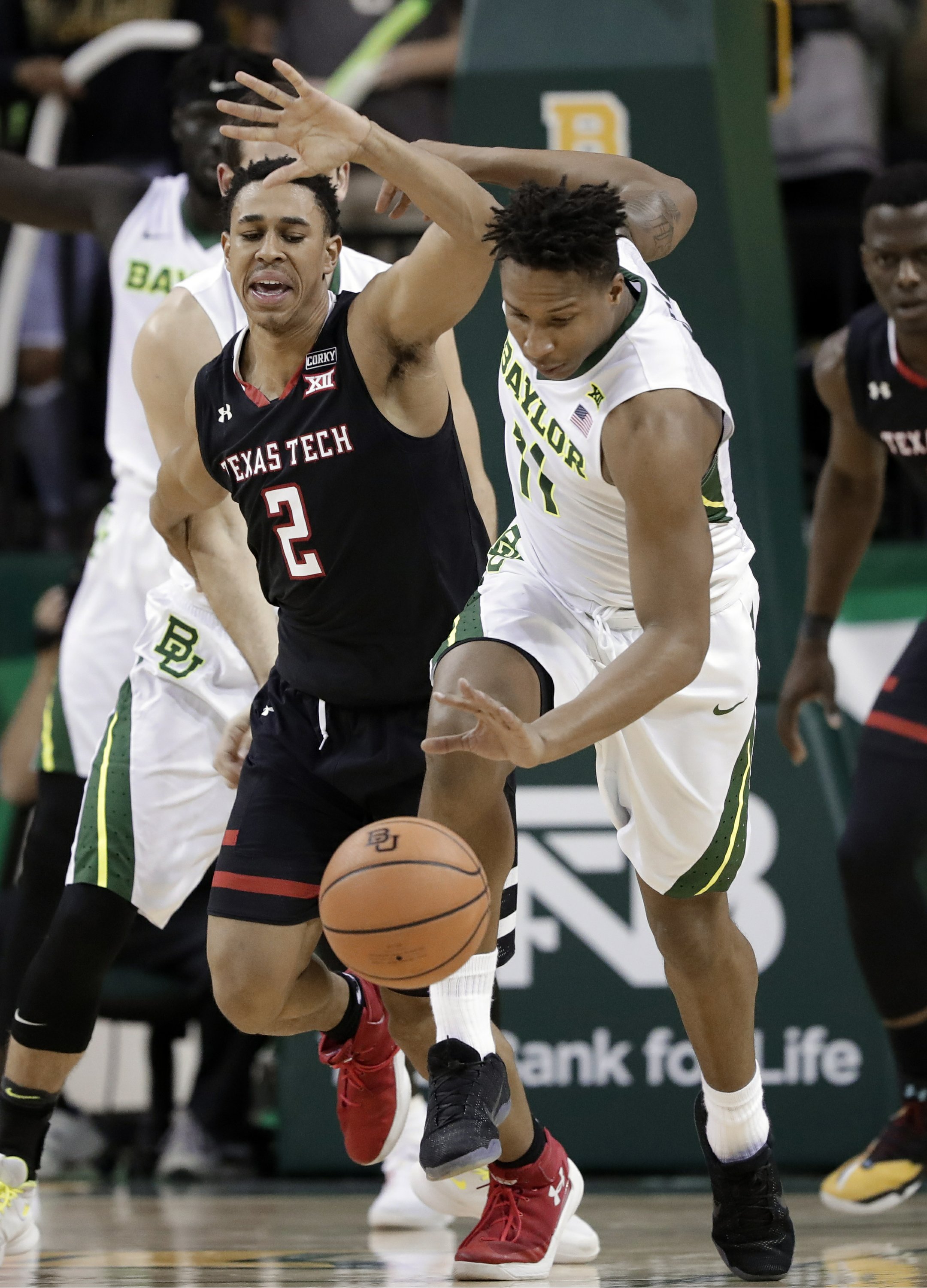 Baylor beats No. 7 Texas Tech, which loses top scorer Evans | AP News