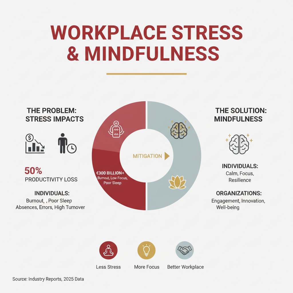 Mindfulness at Work: Cultivating Calm in the Chaos - Therapy In Barcelona