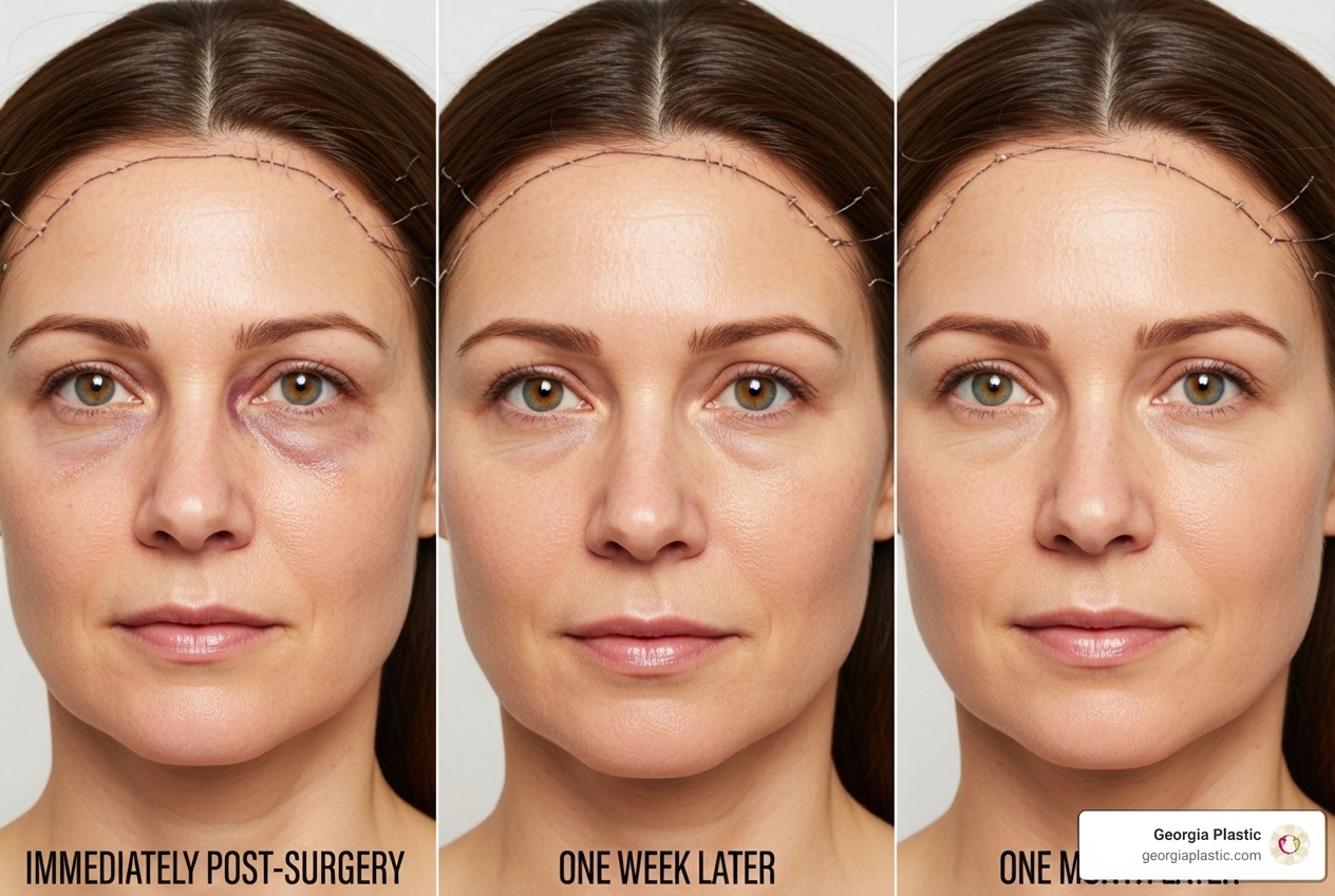 From Swelling to Stunning: A Facelift Recovery Guide - Georgia Plastic ...
