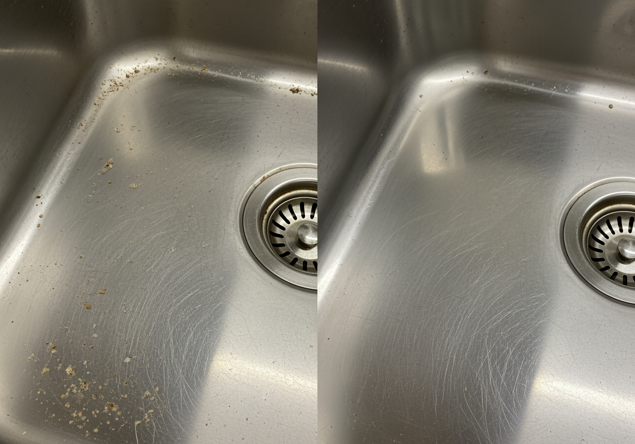 How to Polish a Stainless Sink: 5 Easy Ways | Granite4Less