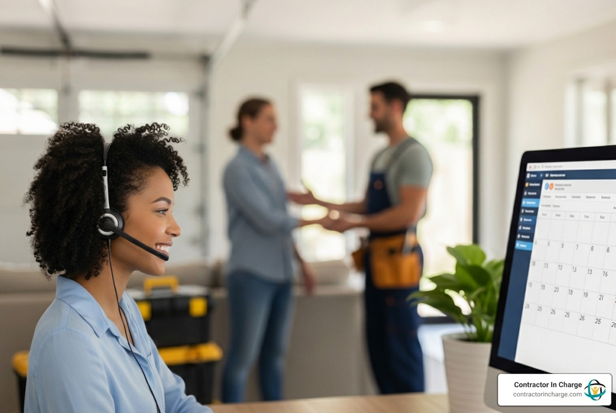 Call answering service for contractors focused on conversions in ...