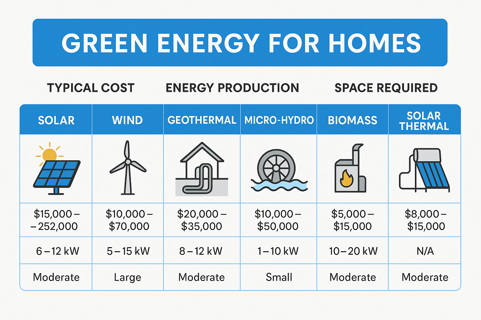 Green Energy for Homes: 7 Powerful Positive Options 2025
