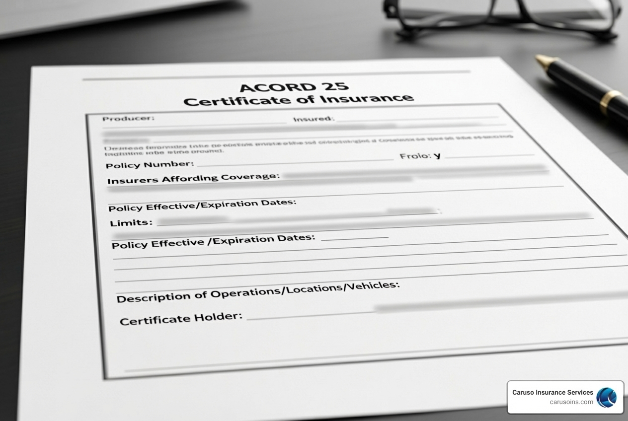 ACORD 25 & Beyond: Comprehensive Examples of Certificates of Insurance ...