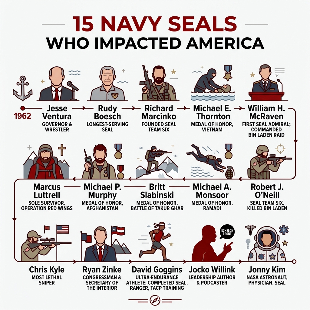 15 Navy SEALs Who Impacted America Greatly